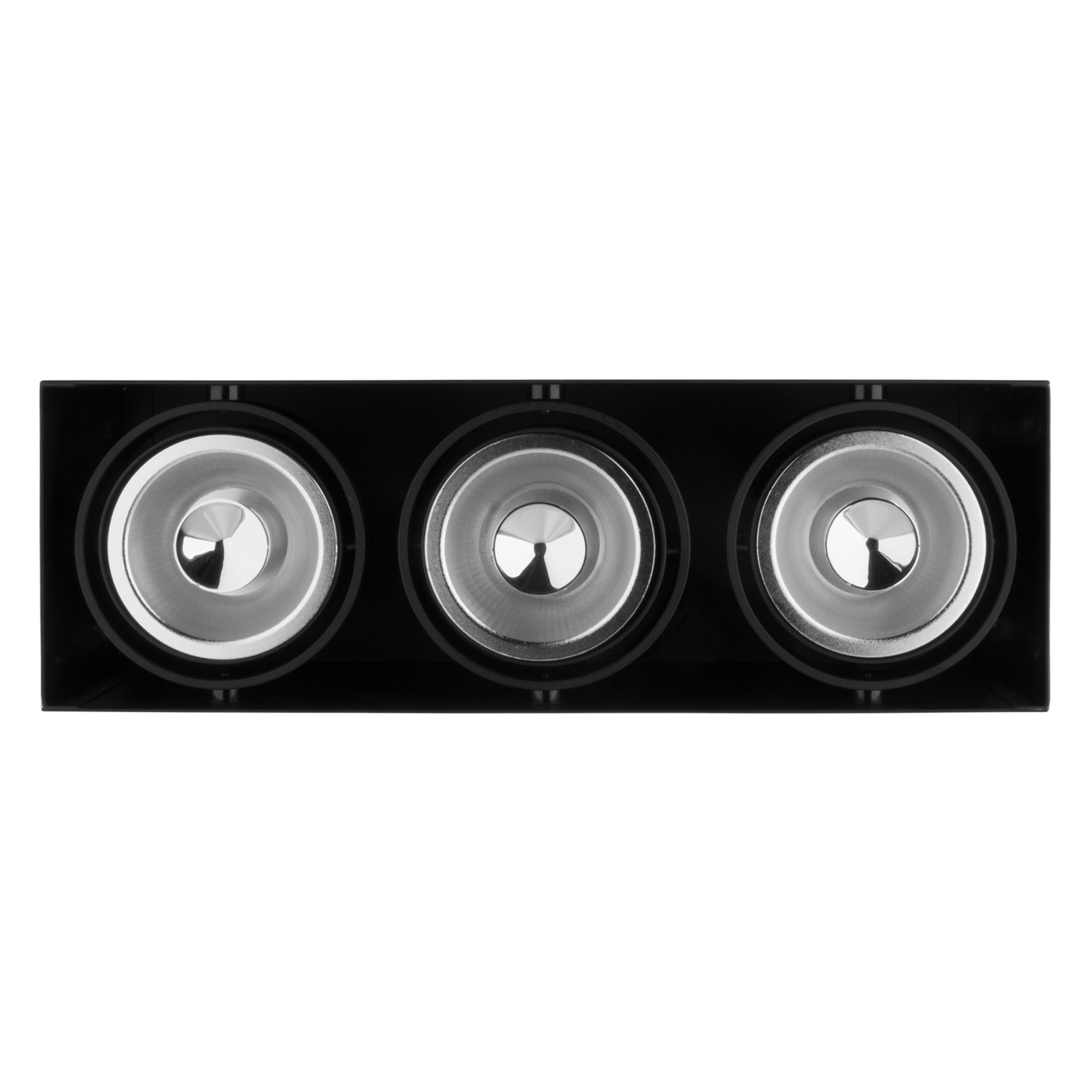 Grid Trimless Triple Reality AR70 LED & Driver 8W Dim to Warm 35° Black ...