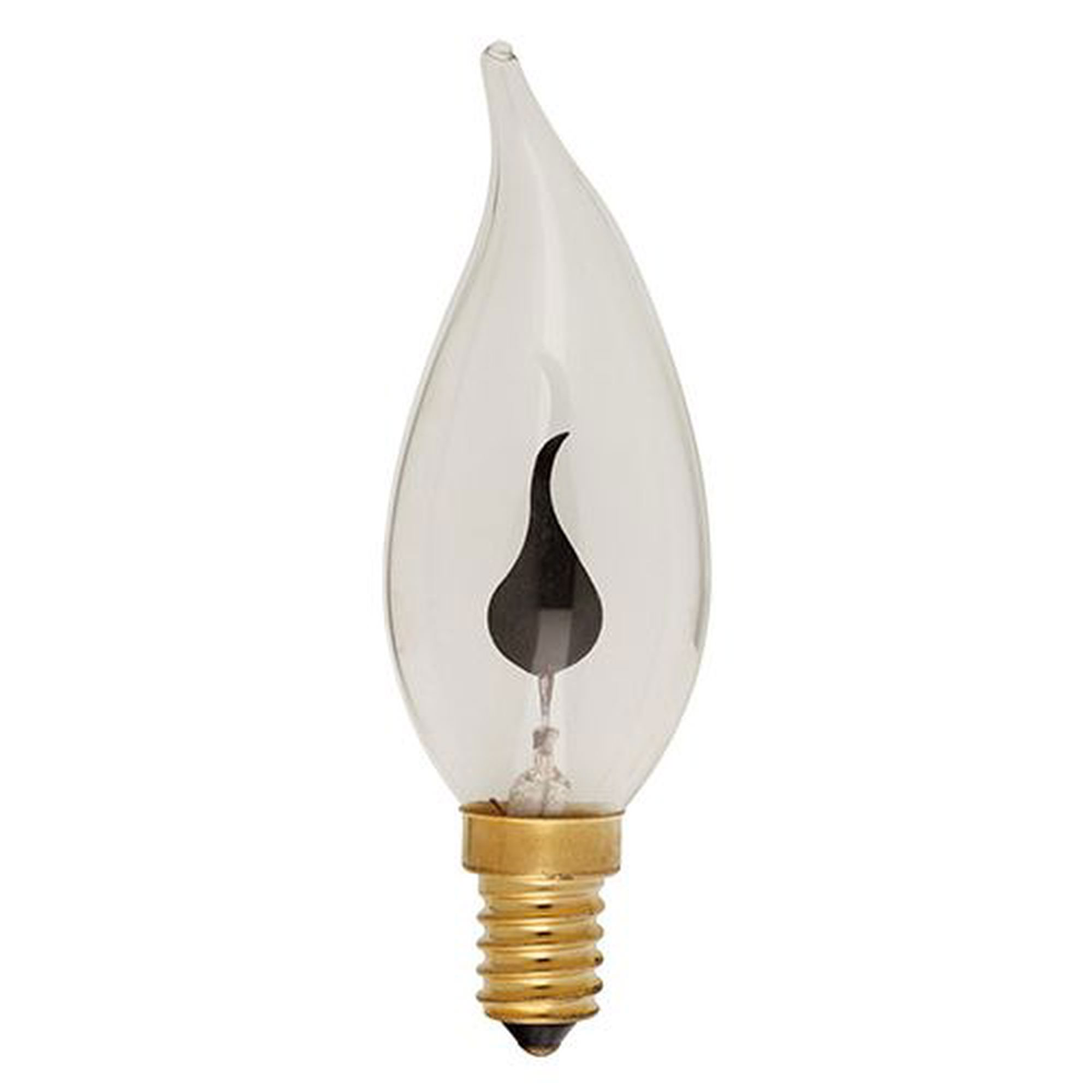 Flame Flicker Bent-tip Candle Lamp 3W E14 | Mr Resistor Lighting