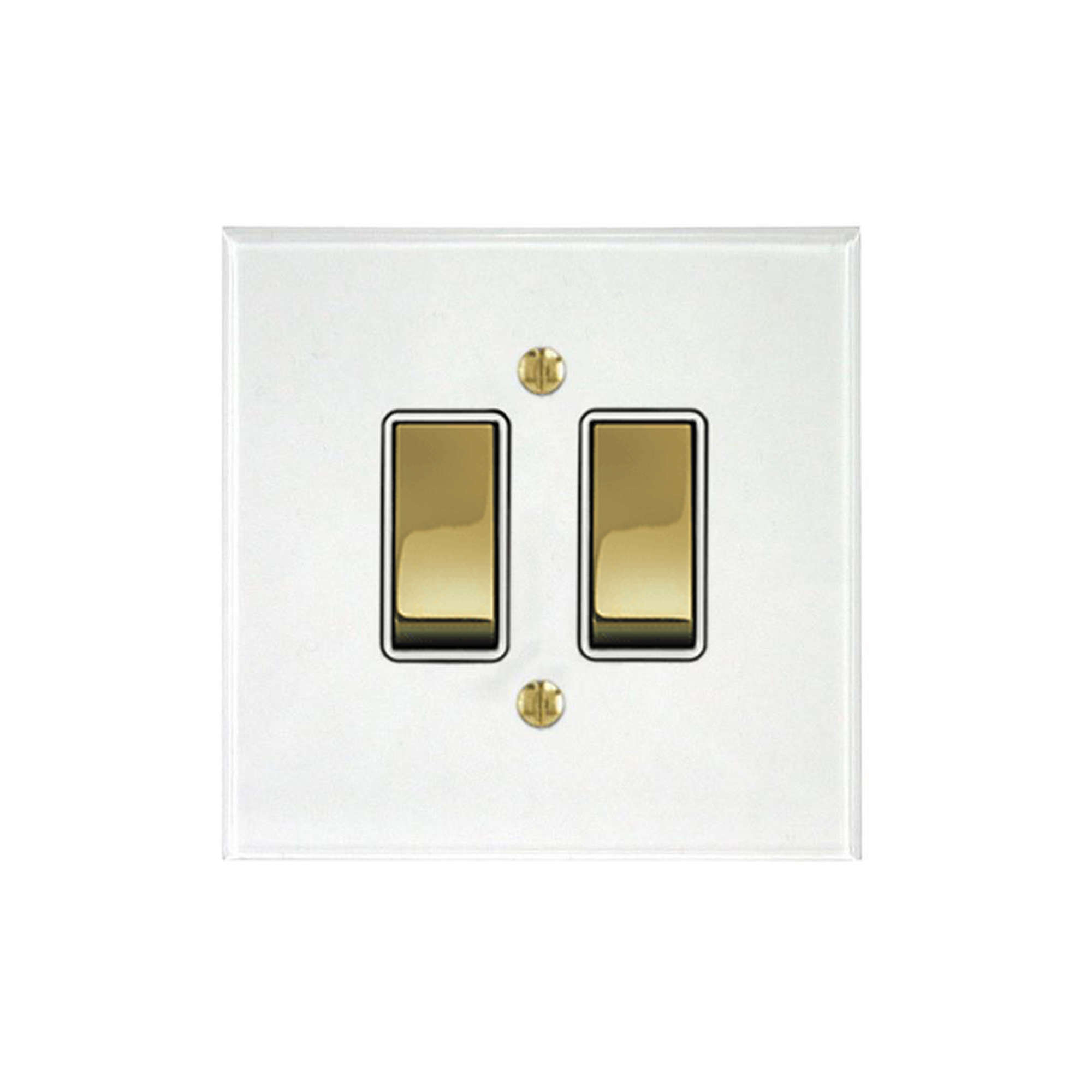 Prism Rocker Switch 2 gang rocker switch 20 amp intermediate 2 way ...