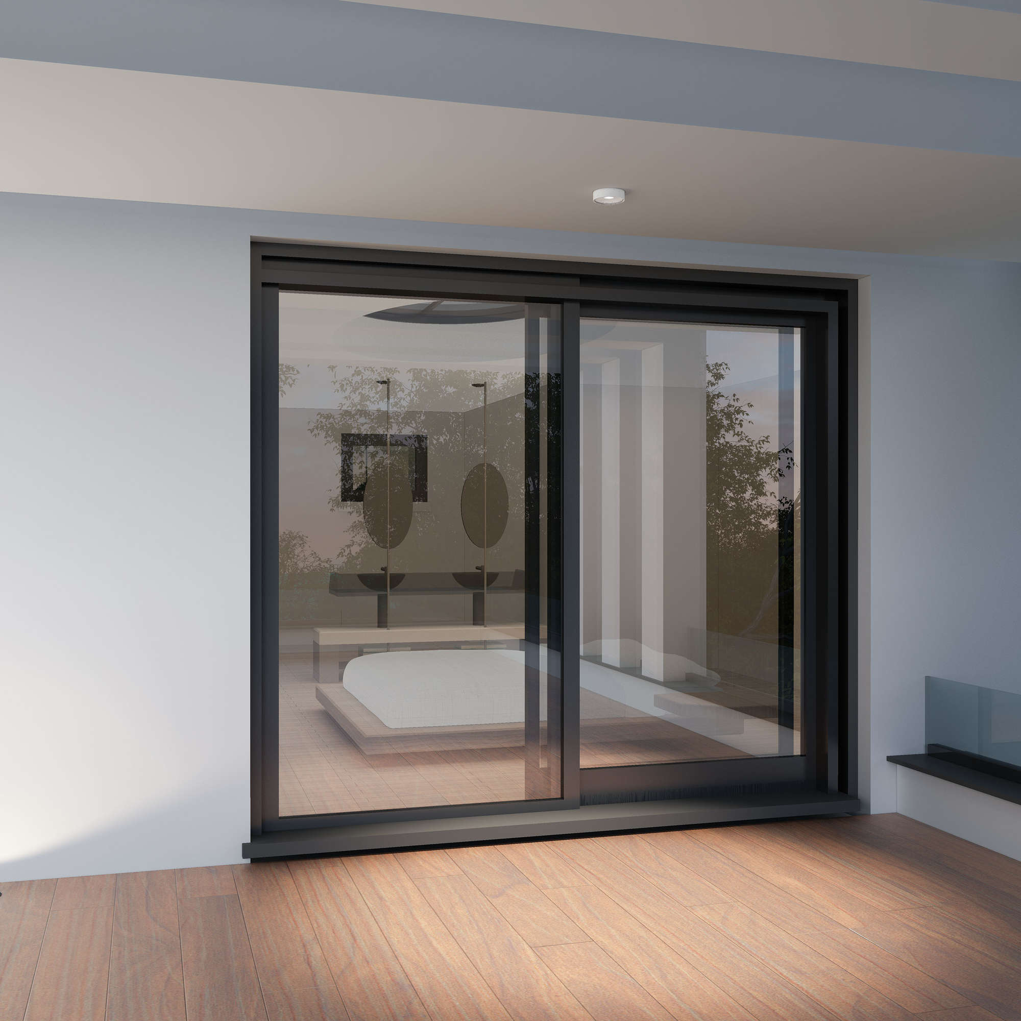 Convex Surface Slim LED Downlight 240V White 6W | Mr Resistor Lighting