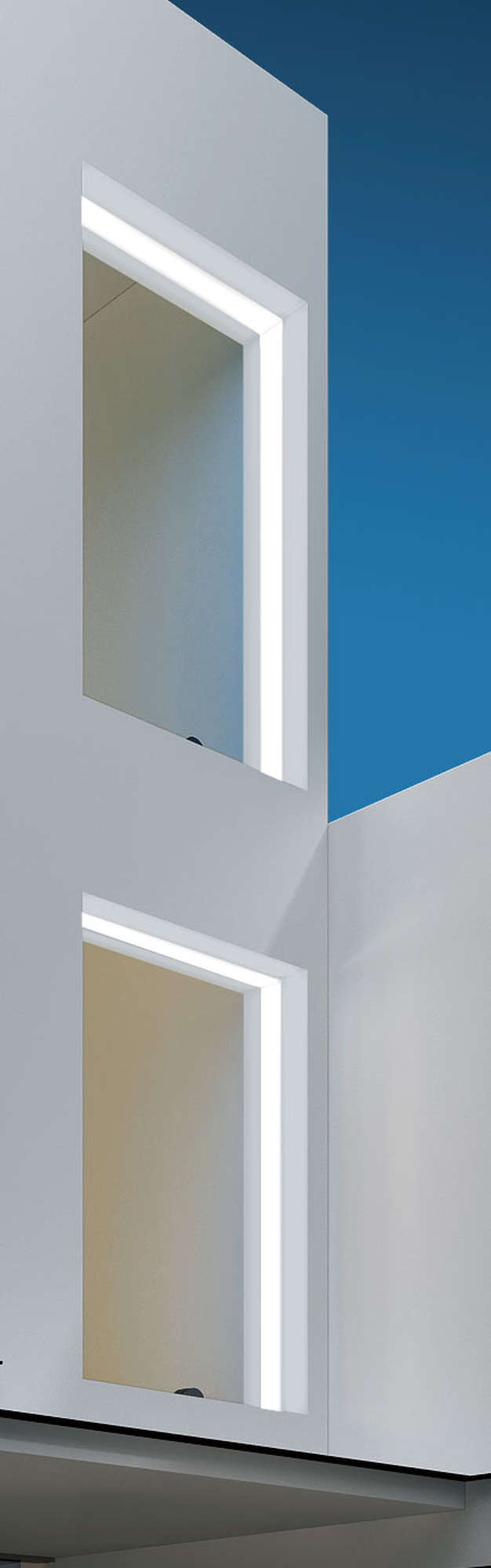 Framing LED Window/Ceiling Light 240V Black 6W | Mr Resistor Lighting