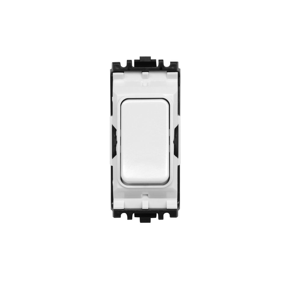 Grid Blank Modules 10amp single pole 2 way switch White | Mr Resistor ...