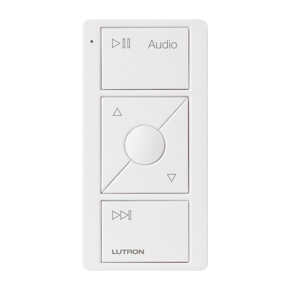 Lutron Pico Wireless 3 Button Raise/Lower Audio Control White | Mr ...