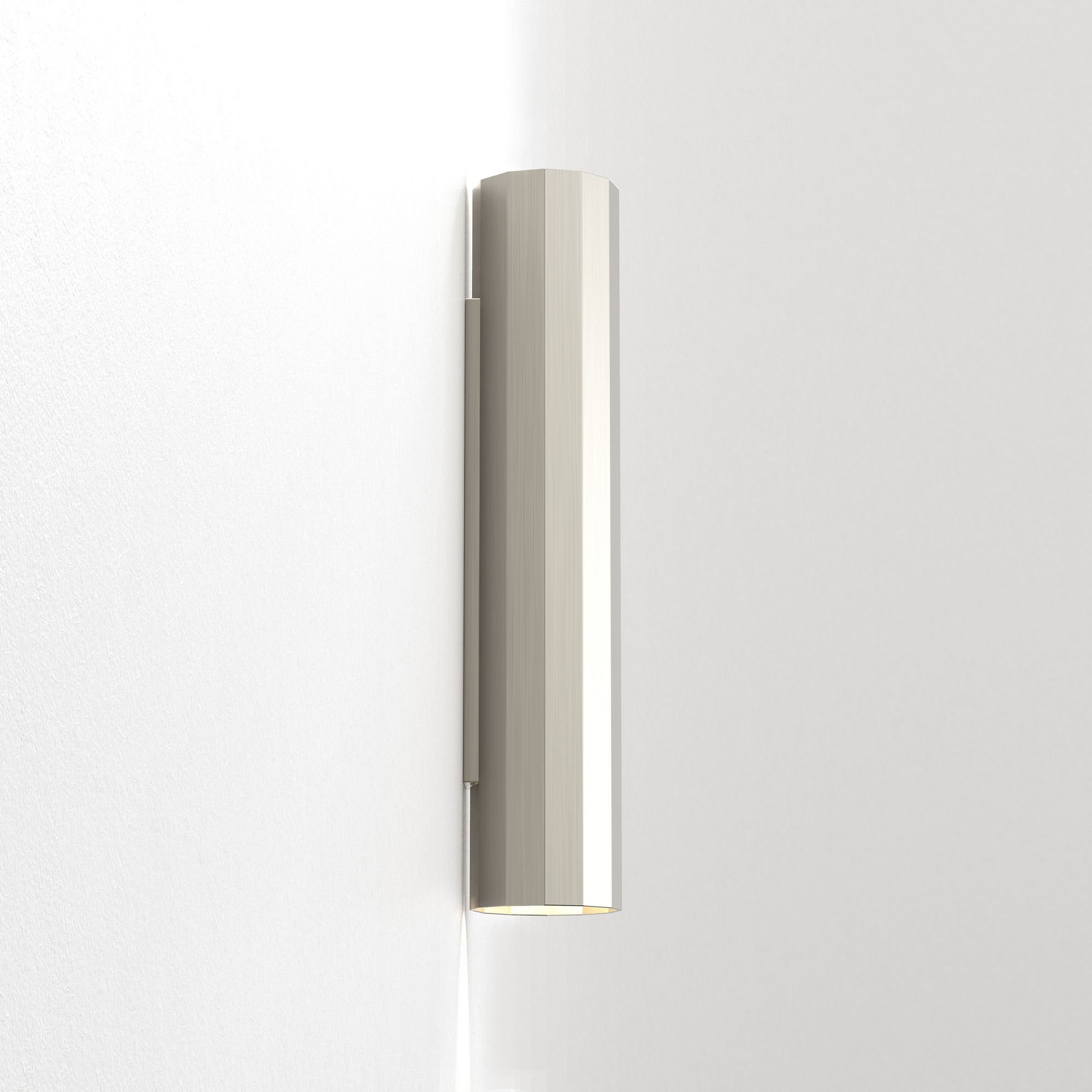Hashira 400 Wall Light 2 x 6W Matt Nickel | Mr Resistor Lighting