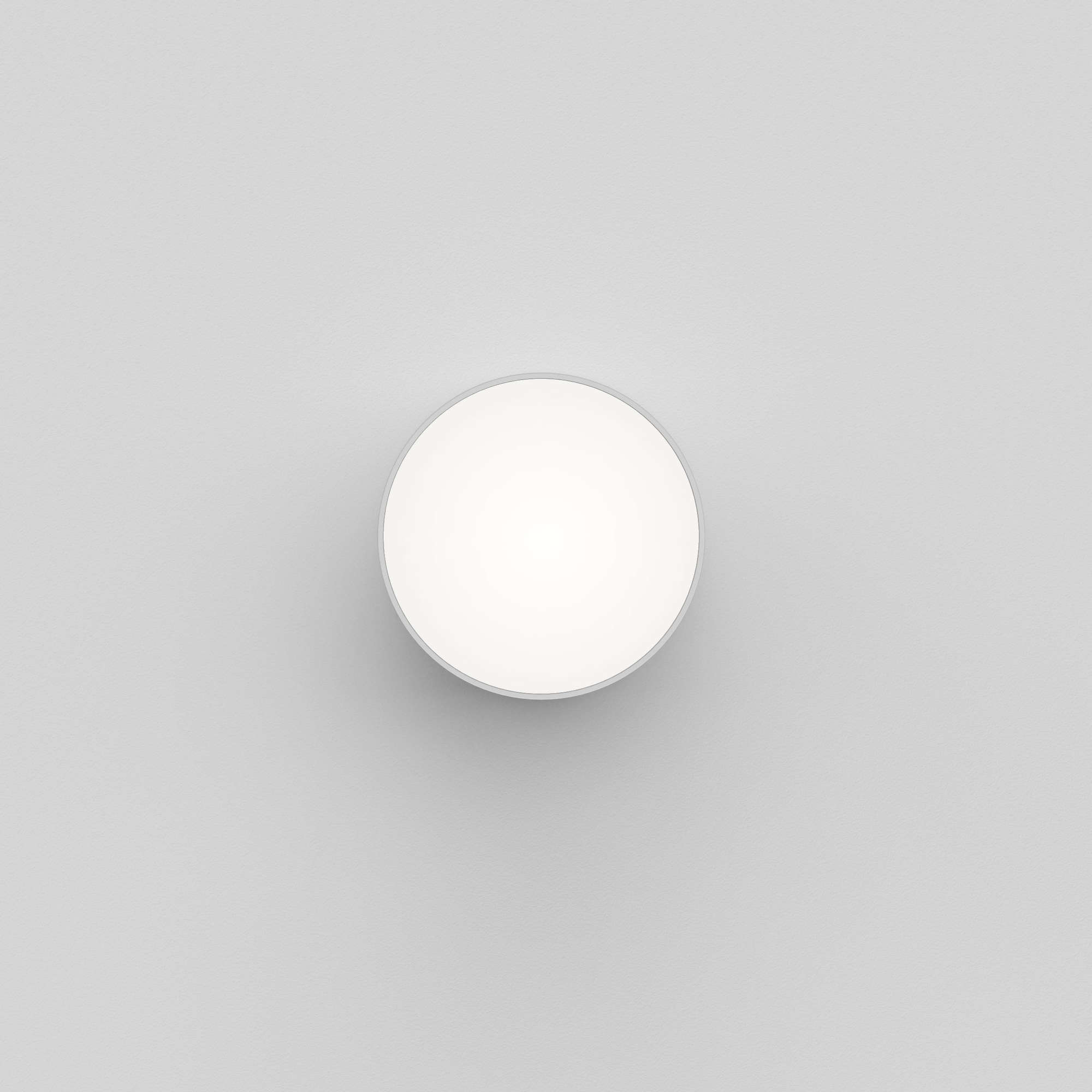 Kea 150 Round Bathroom Wall Light Textured White 8.1W | Mr Resistor Lighting
