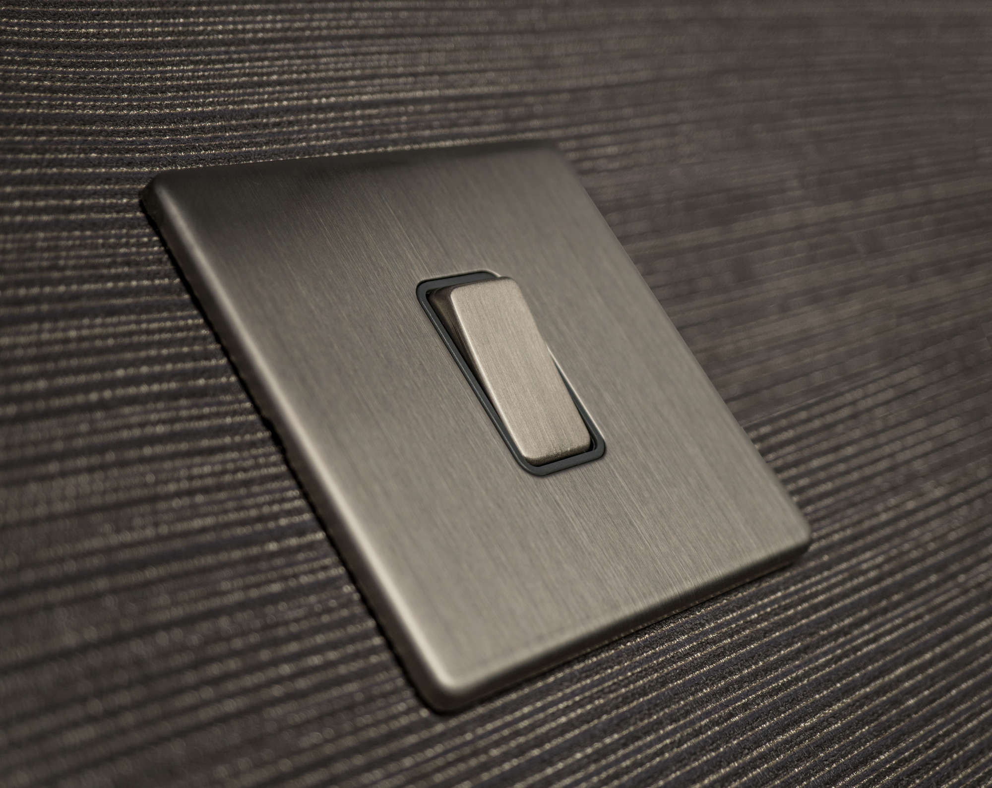 Dimmer Plate Screwless With Knobs 3 gang Brushed Stainless | Mr ...