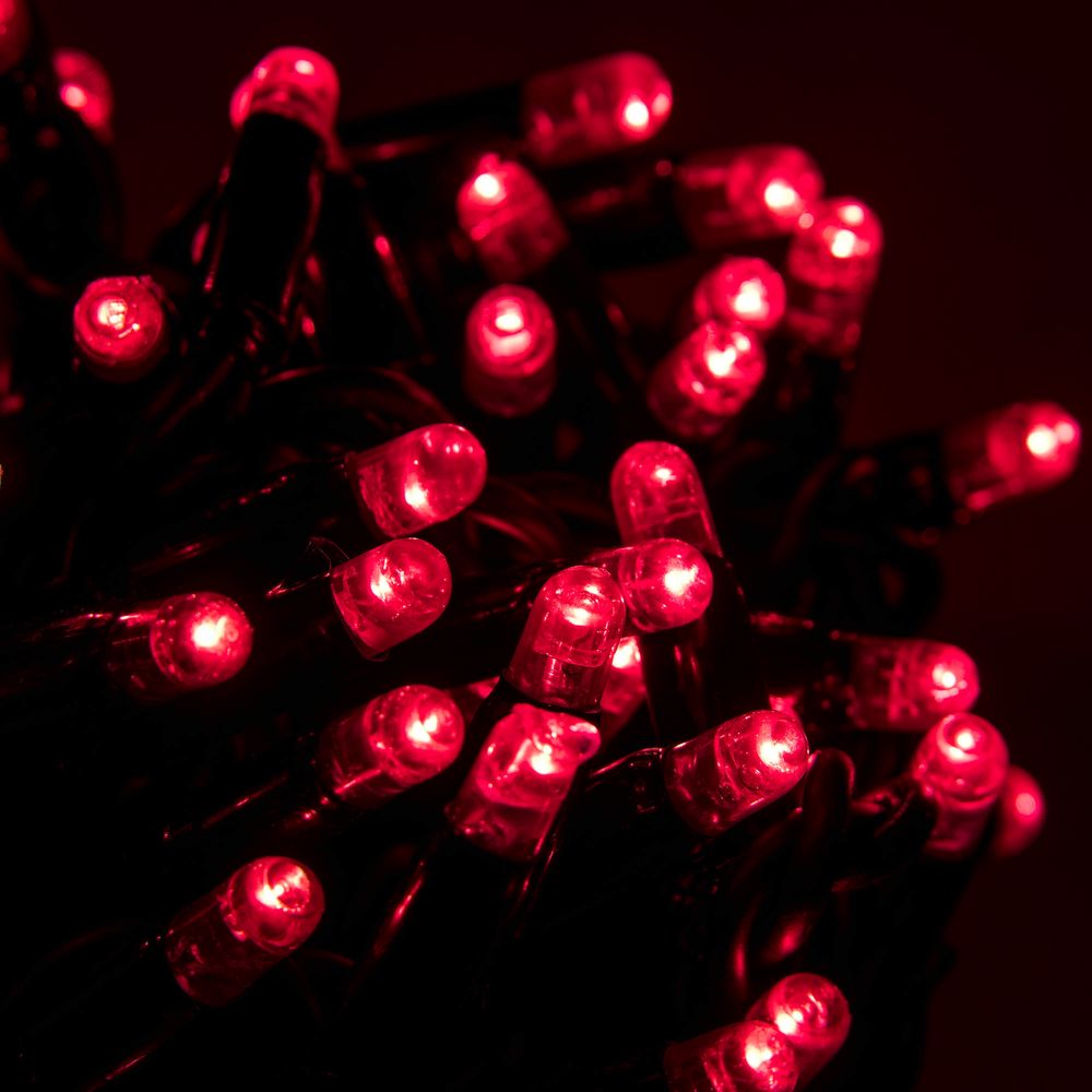 LED String Light 10m, 100 8mm Lights, 2-in-1 Switchable Warm White and ...