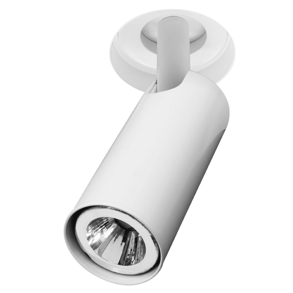 Trimless Round Downlight 35 Spotlight GU11 240V RAL 9010 Pure White ...