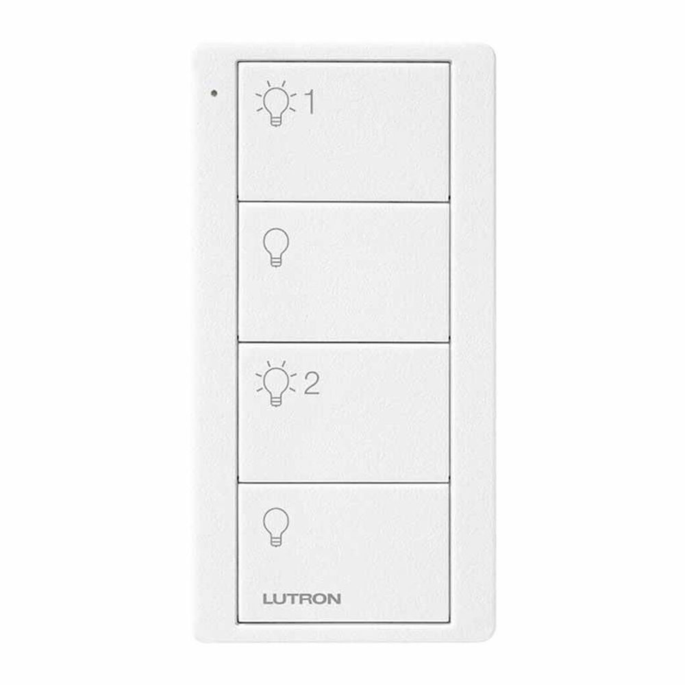 Lutron Pico Wireless 4 Button 2 Group Lights Controls White | Mr Resistor Lighting