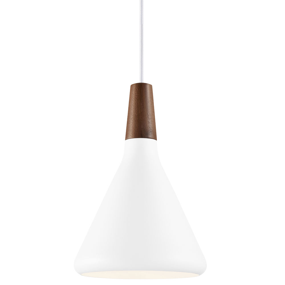 Nori 18 Pendant Light 60W White | Mr Resistor Lighting