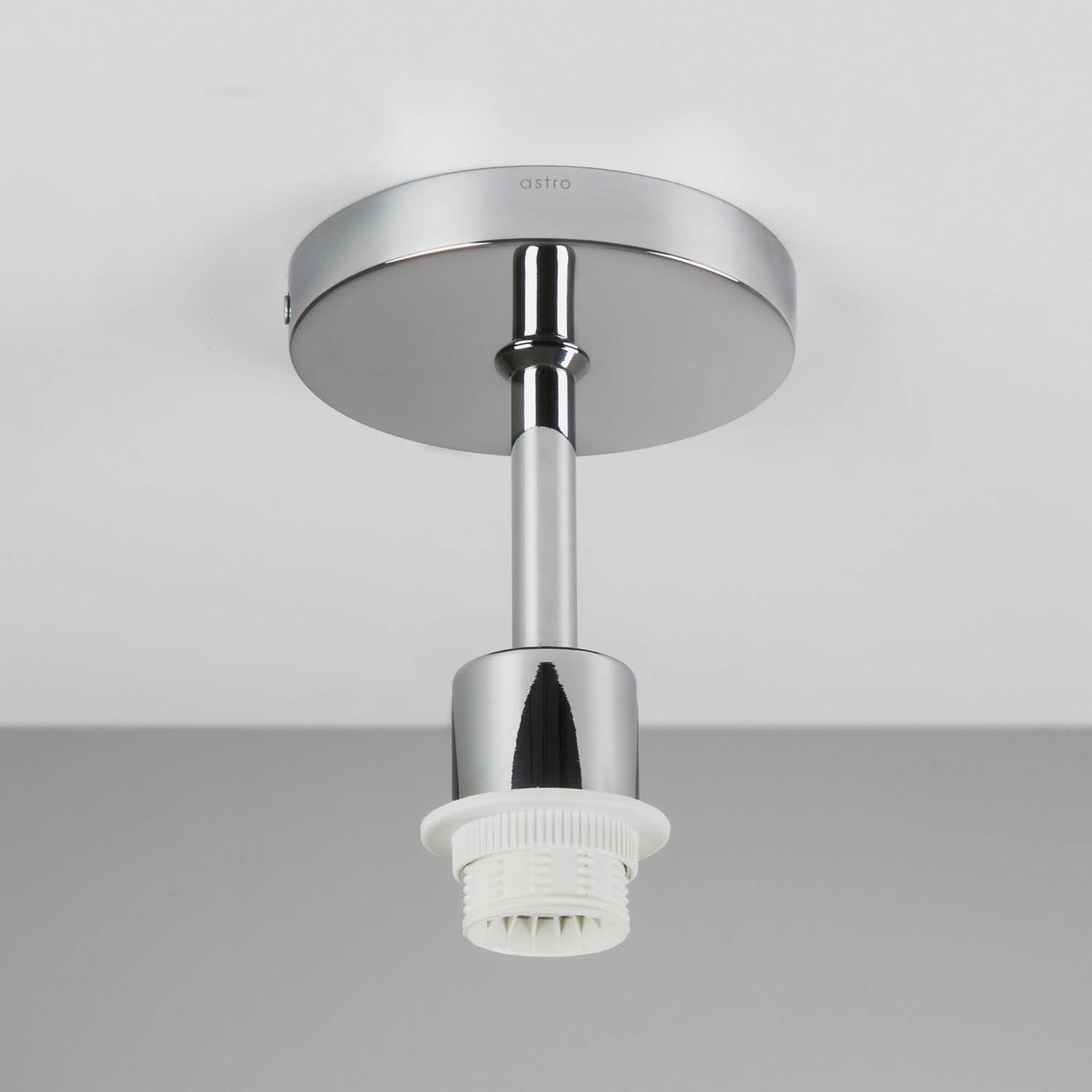 Semi Flush Ceiling Light 60W Polished Chrome | Mr Resistor Lighting