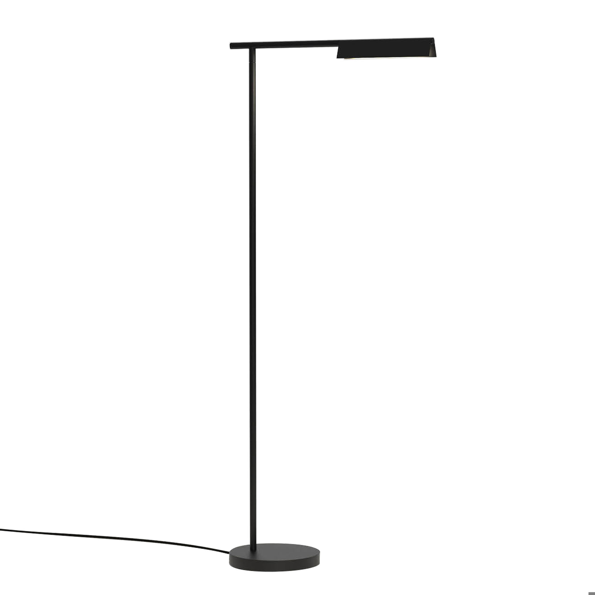 Fold LED Floor Standing Lamp Matt Black 8.1W | Mr Resistor Lighting