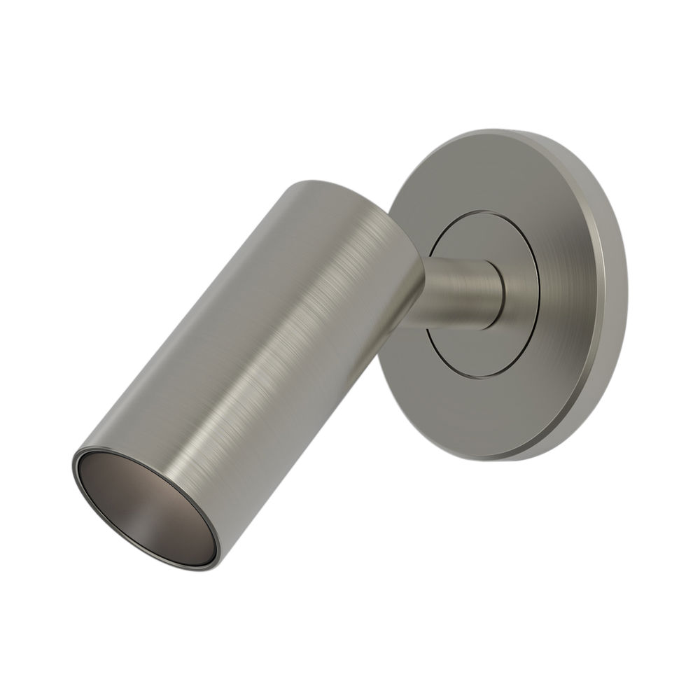 Micro Recessed LED Wall Light 240V Matt Nickel 2W | Mr Resistor Lighting
