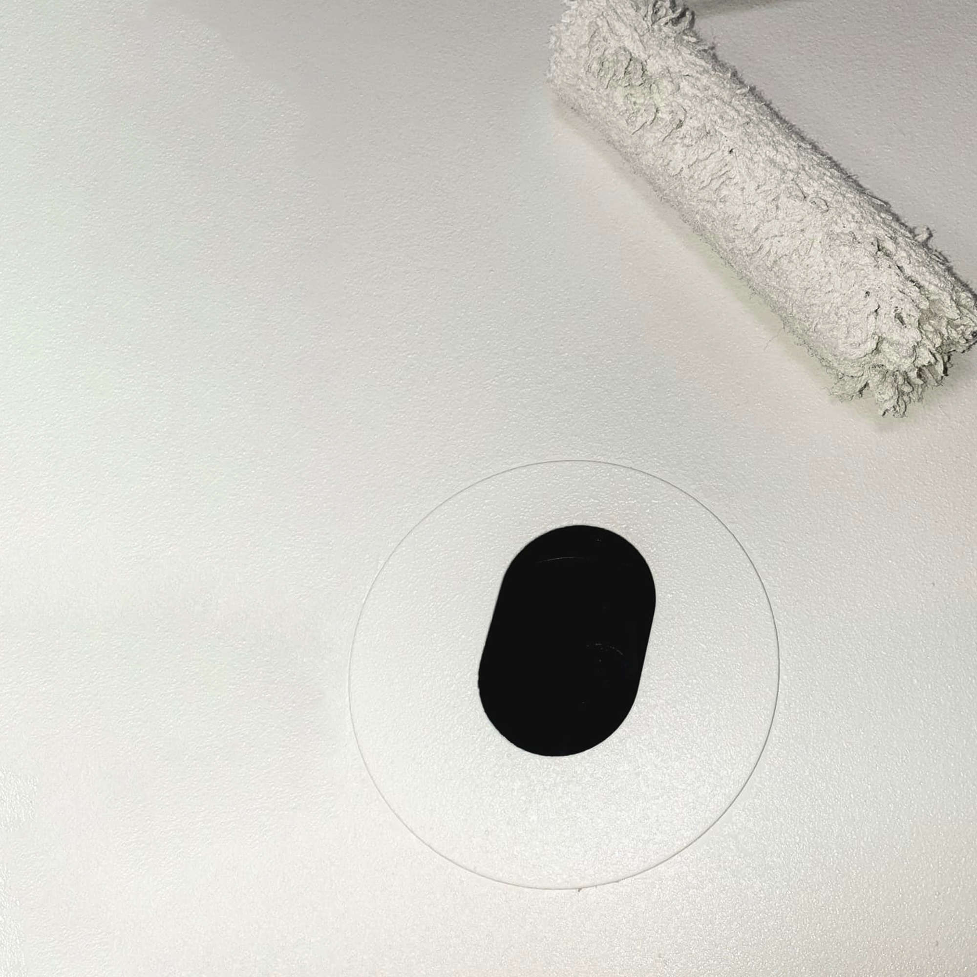 Invisible Adjustable Fire-Rated Camera Round GU11 Downlight 240V 35W ...