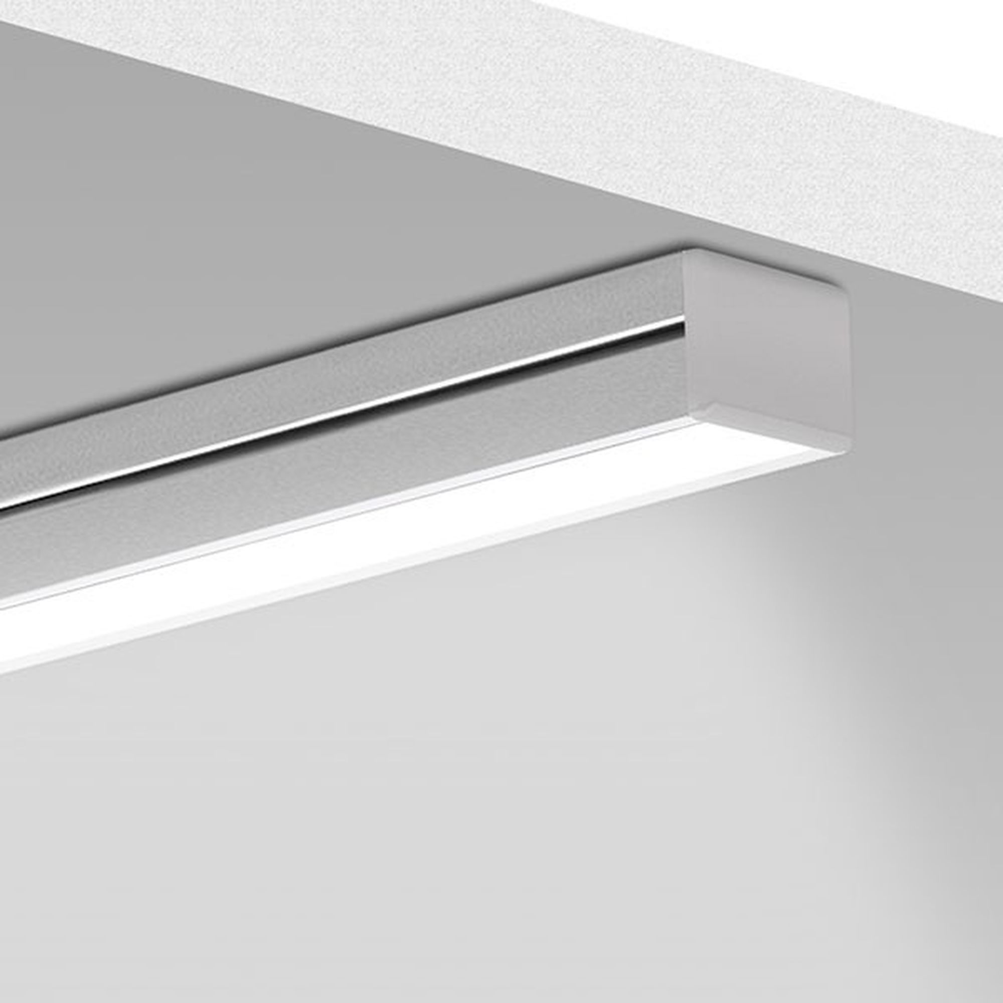 Maxi Plus Surface Extrusion Profile Aluminium 1000mm | Mr Resistor Lighting