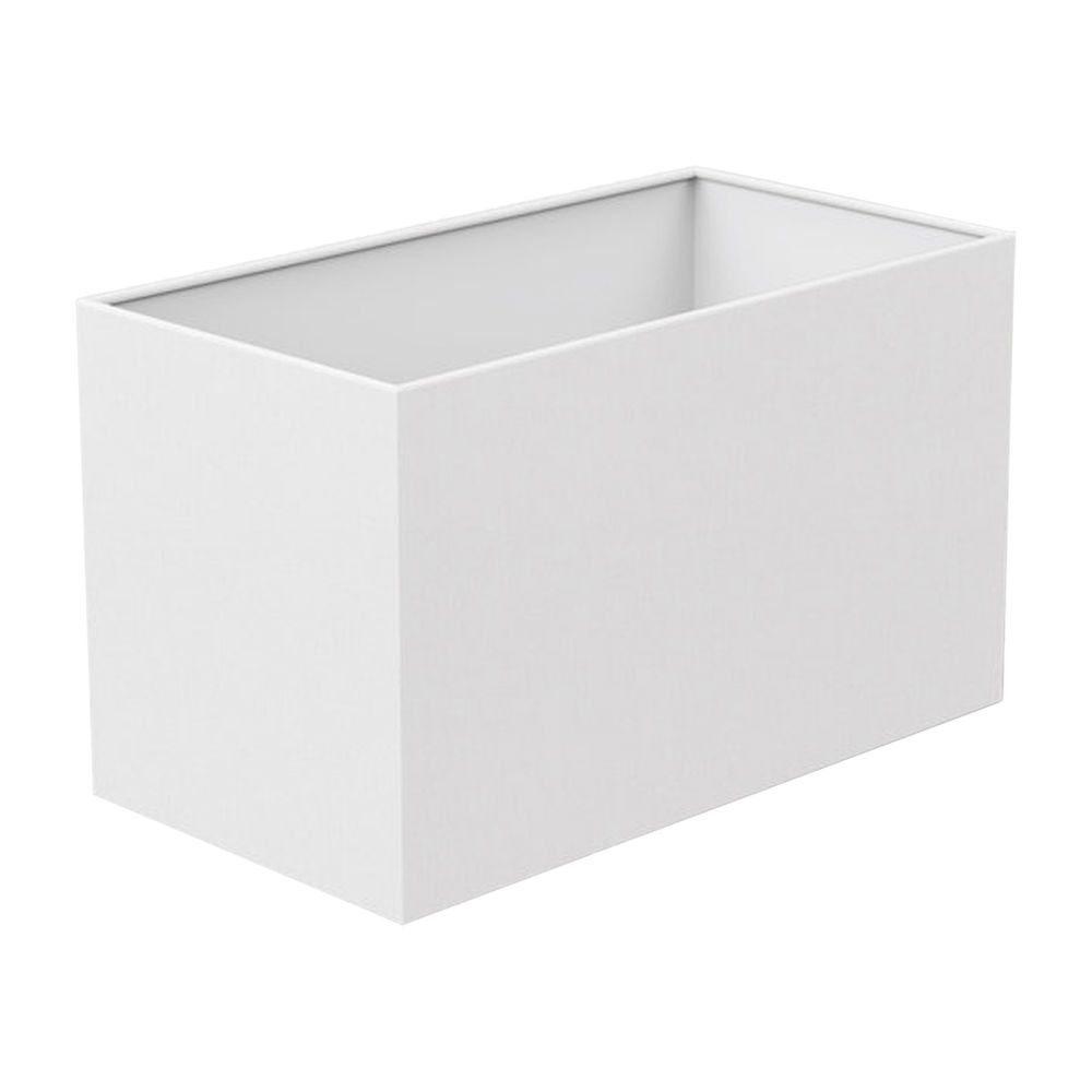 Rectangle 250 Shade White 125x250x100 | Mr Resistor Lighting