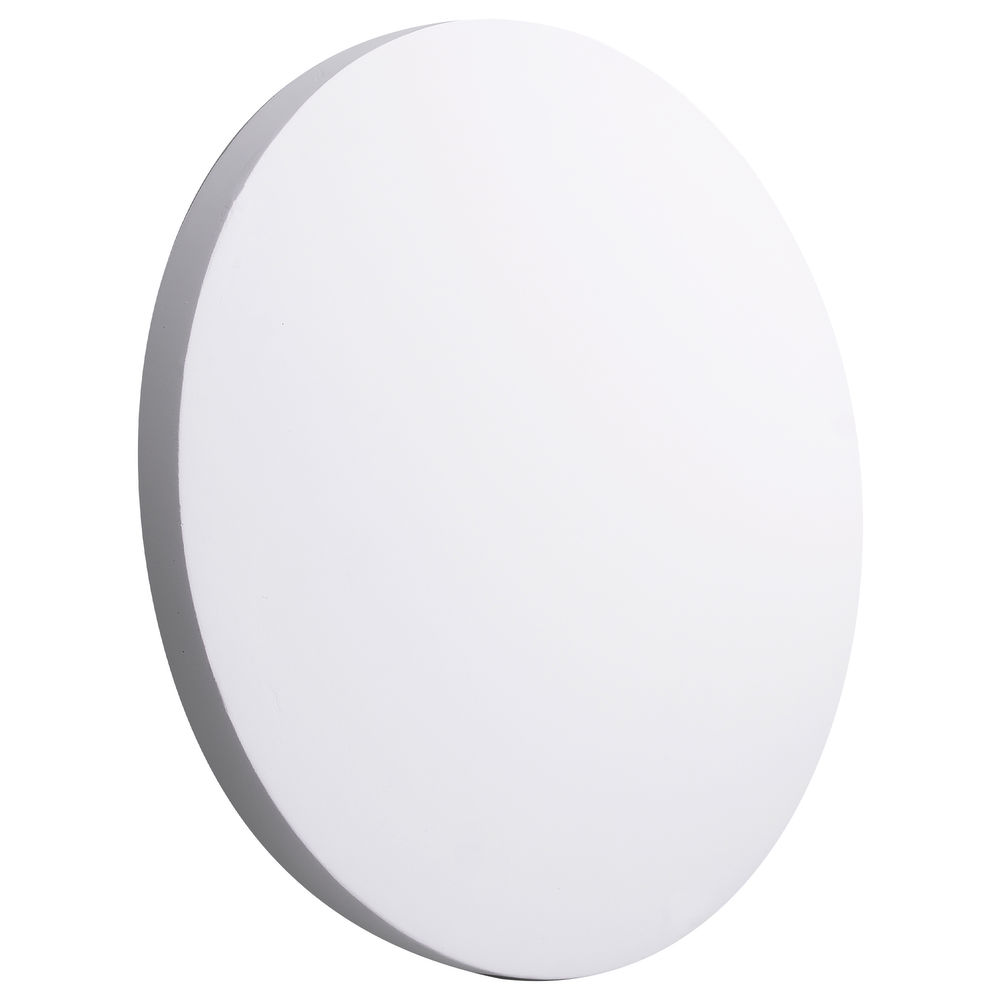 Ghost Round Plaster Wall Light 163 7W White | Mr Resistor Lighting