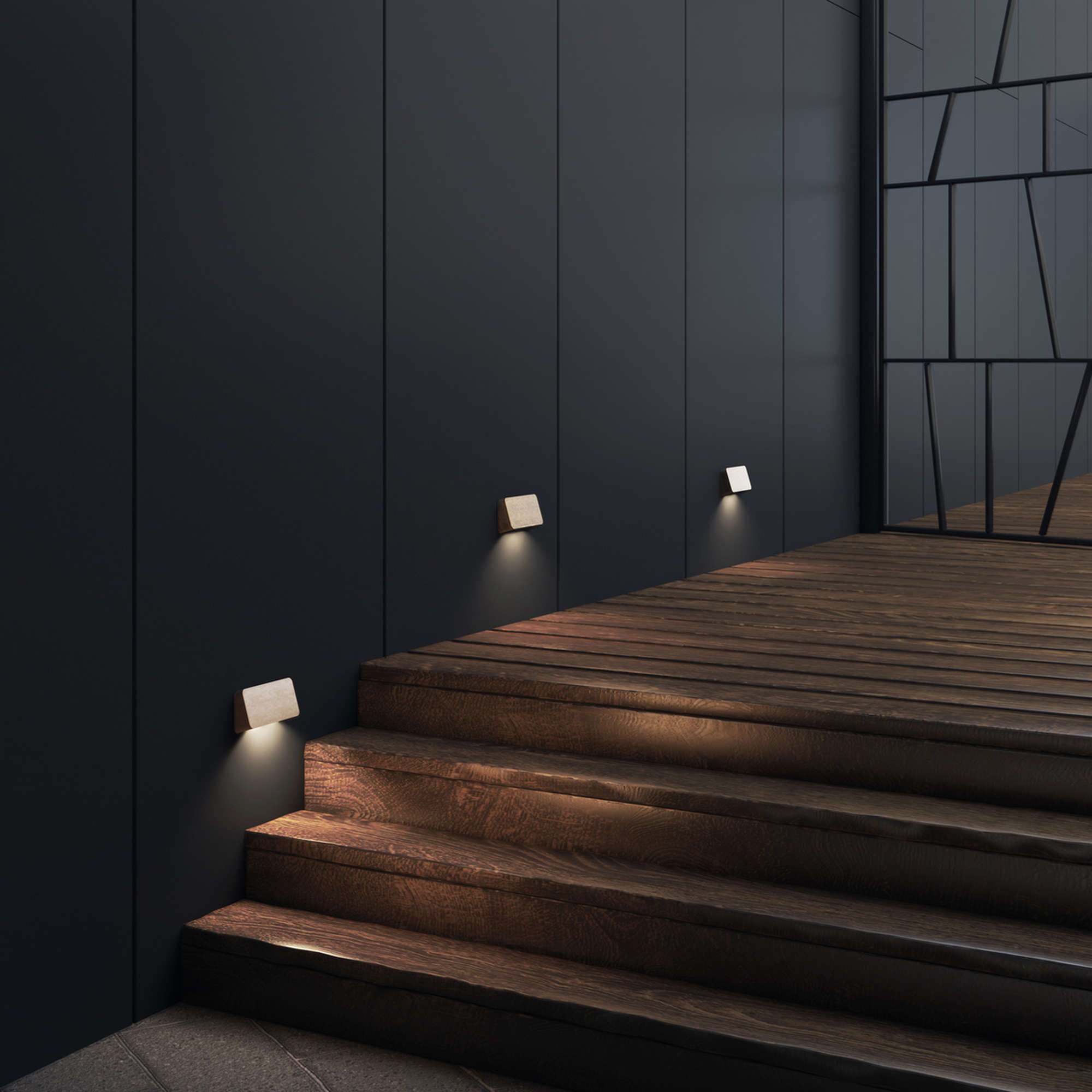 Incline Single LED Exterior Wall Light 8.2W Solid Brass | Mr Resistor ...