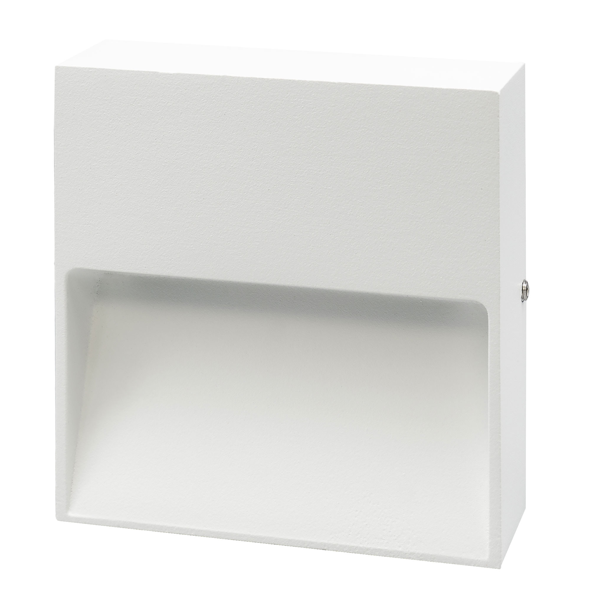 Slight Surface Square Wall Light 240V White 3000K Warm White | Mr ...