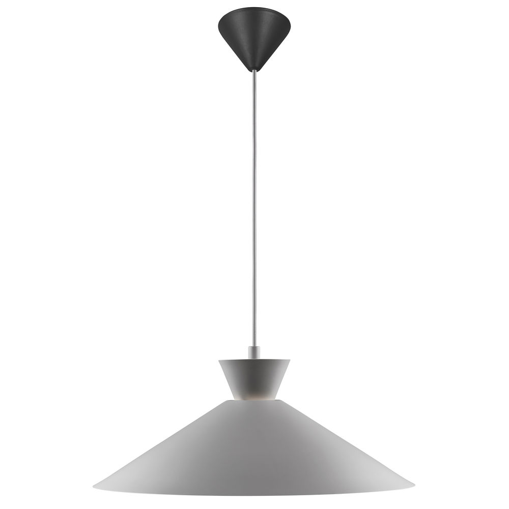 Dial 45 Pendant Light 240V Grey 40W | Mr Resistor Lighting