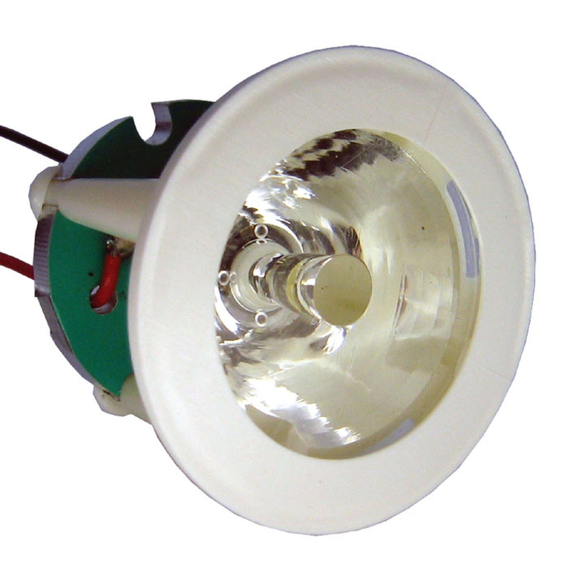 Lens LED Spot 1 Watt 3400K Warm White 6° | Mr Resistor Lighting