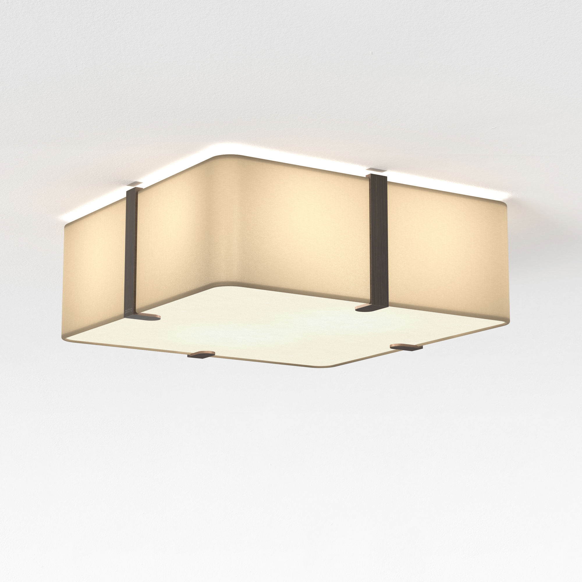 Elba Shade Square 350 Putty | Mr Resistor Lighting