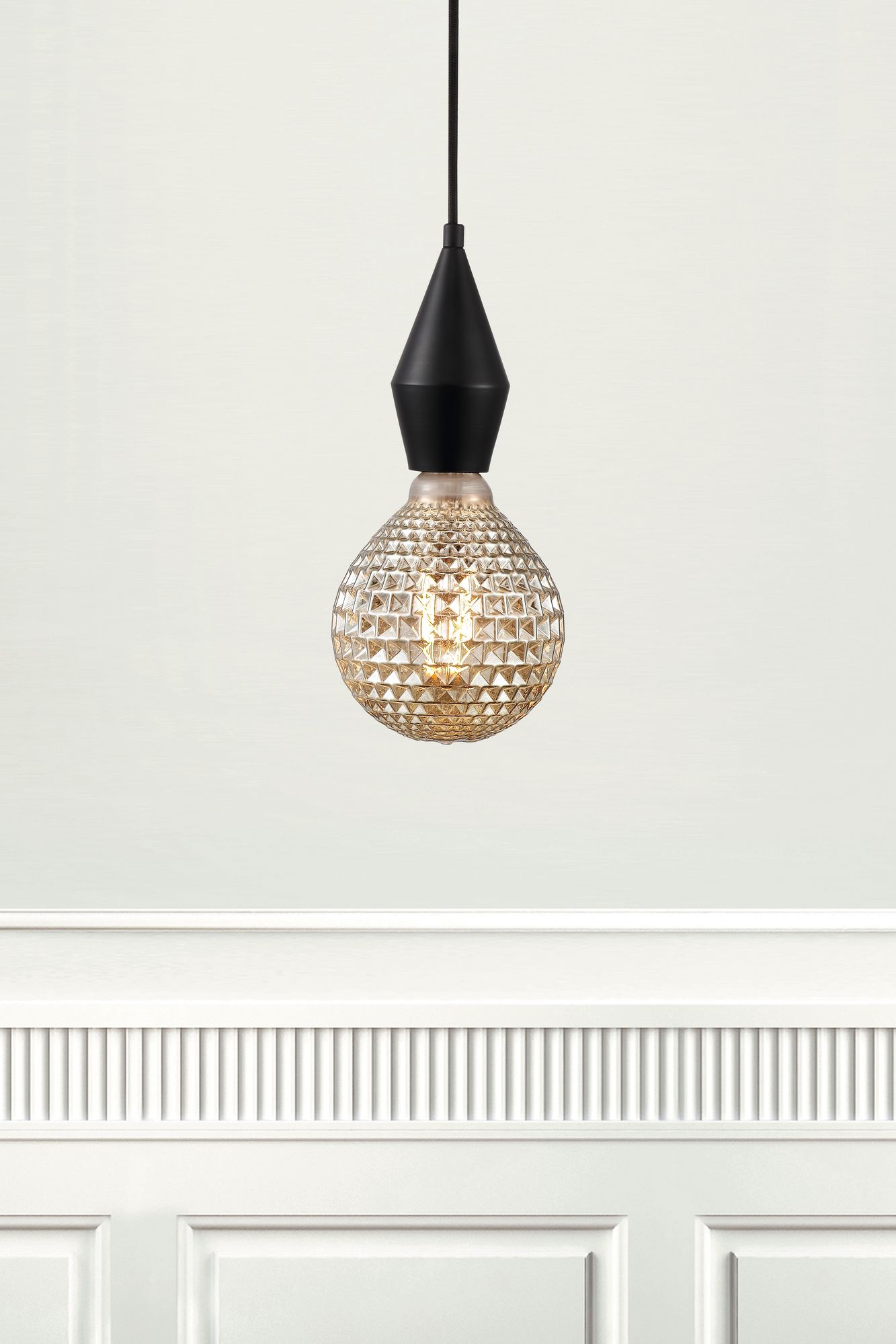 Avra E27 Dent Light Bulb Smoked 2W | Mr Resistor Lighting