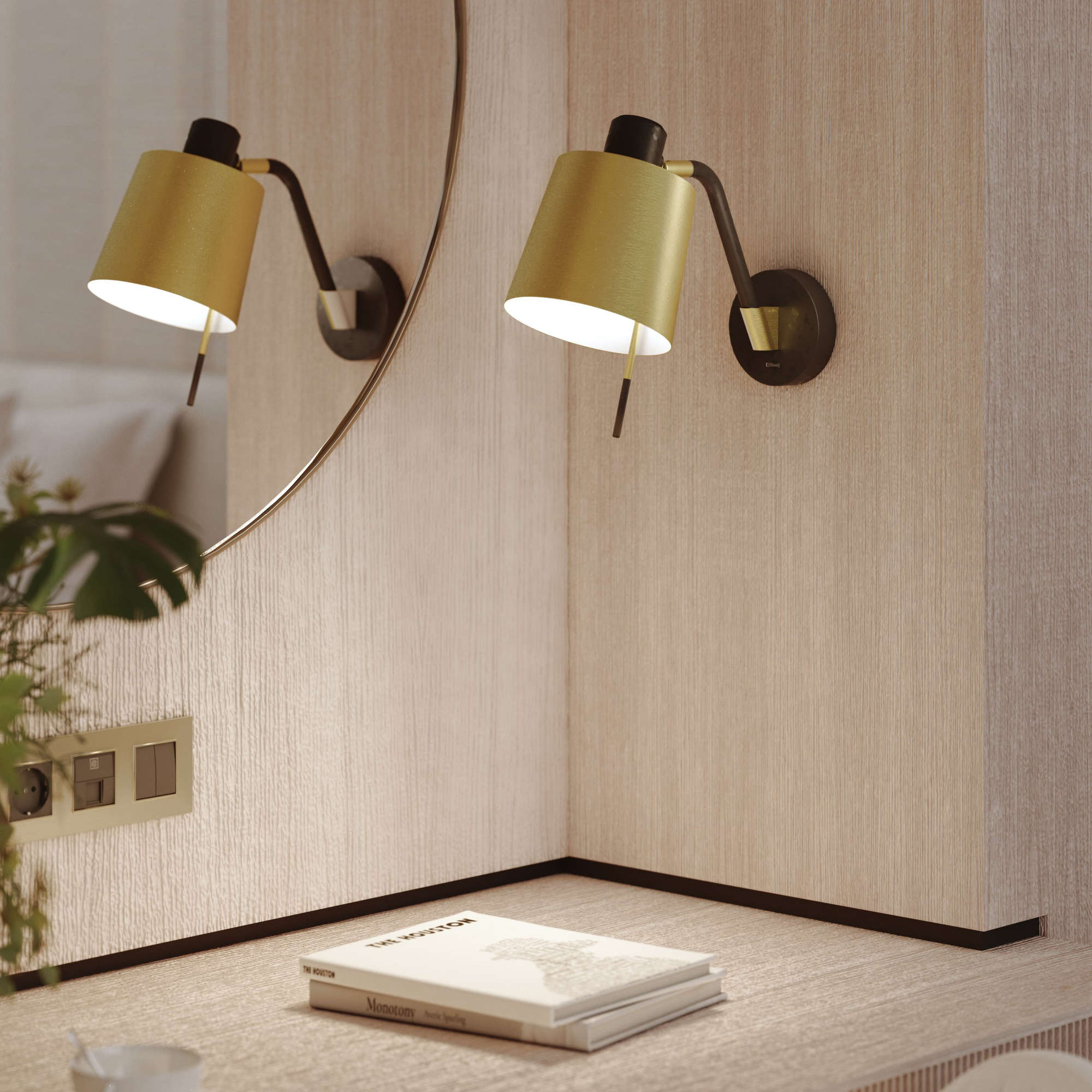 Edward Wall Light 240V 12W Black | Mr Resistor Lighting