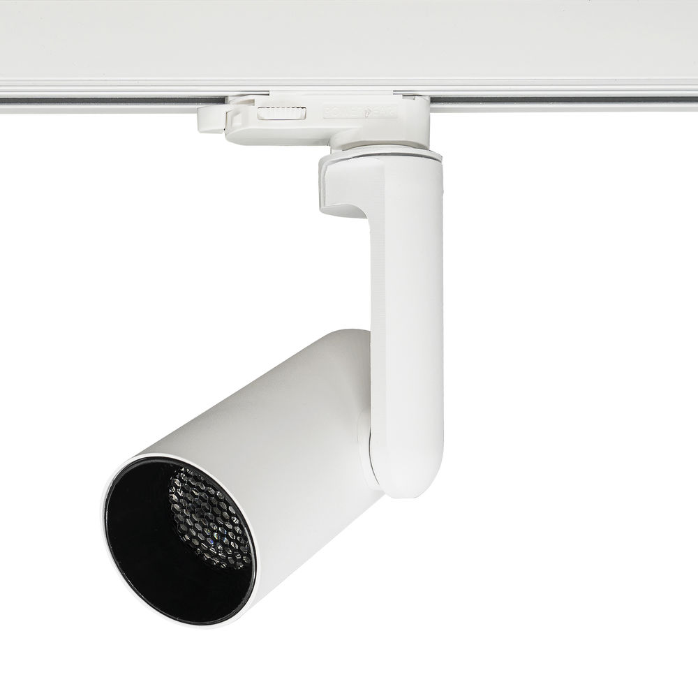 Icon Track Light GU10 Three Circuit 240V 15W White | Mr Resistor Lighting