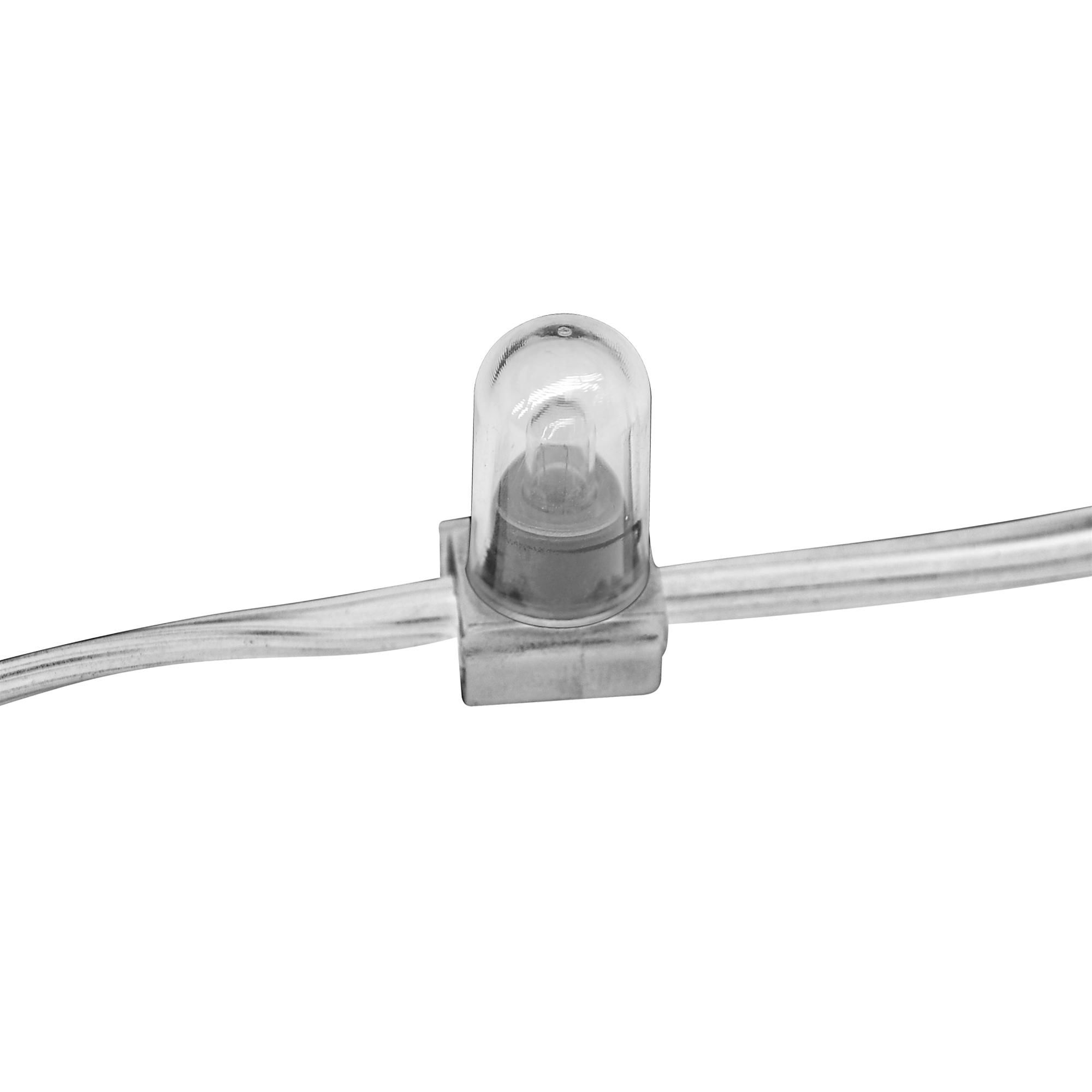 Clip Light 24m 24V Outdoor 3000K Warm White Clear Cable | Mr Resistor ...