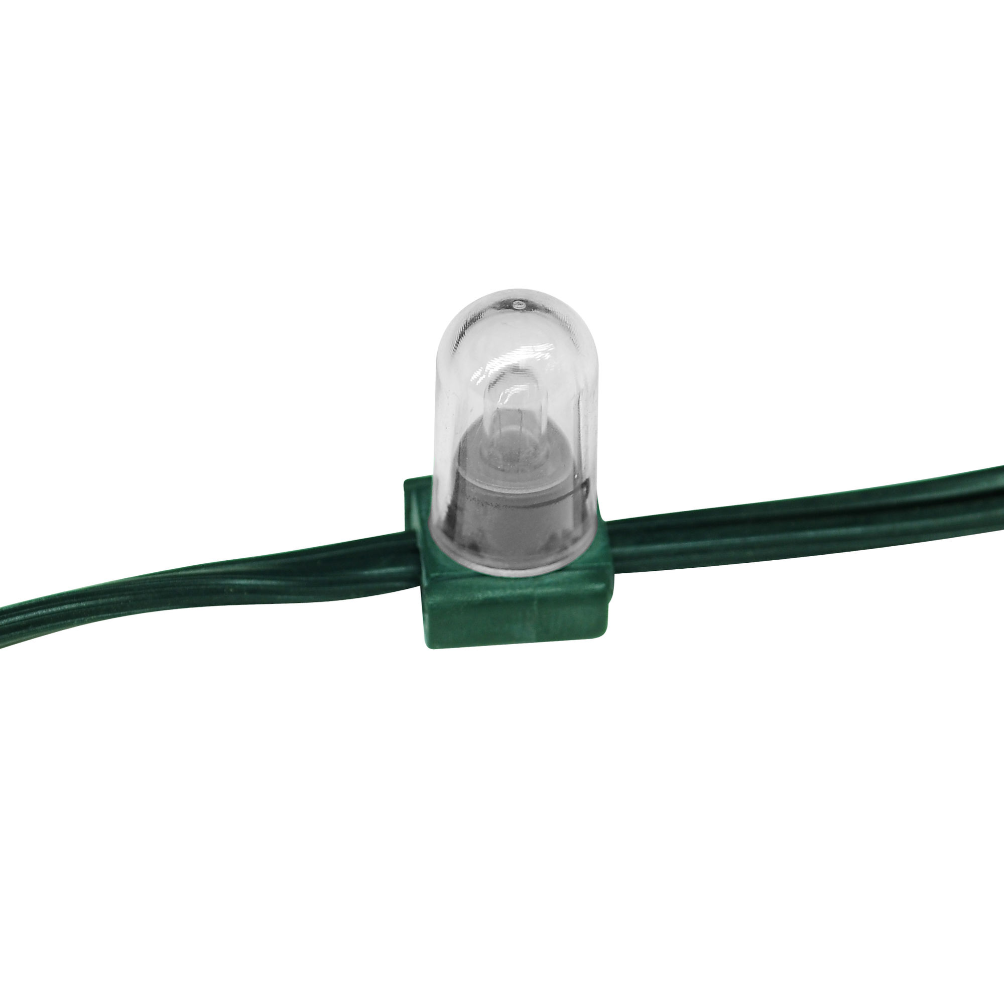 Clip Light 24m 24V Outdoor 3000K Warm White Green Cable | Mr Resistor ...