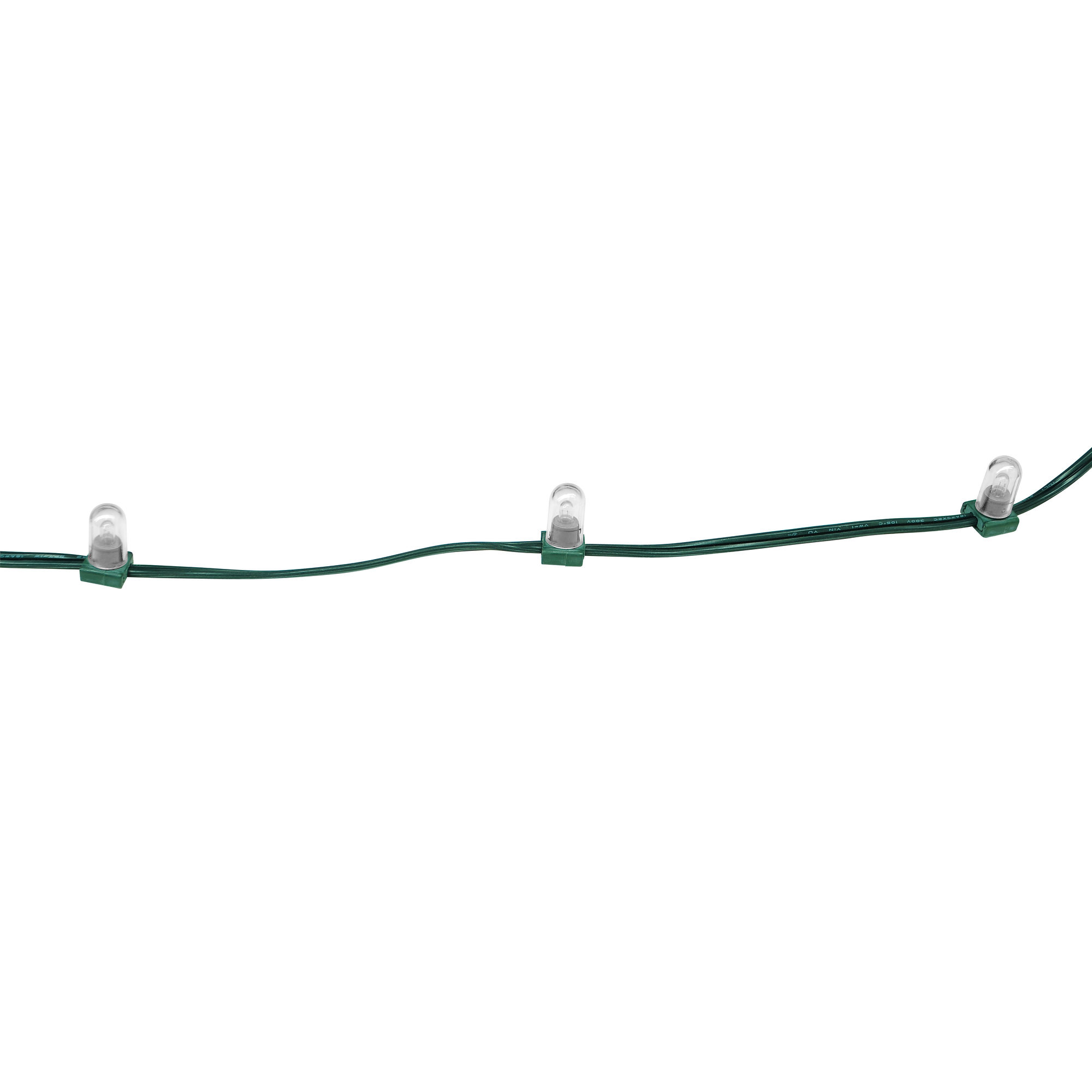 Clip Light 24m 24V Outdoor 3000K Warm White Green Cable | Mr Resistor ...