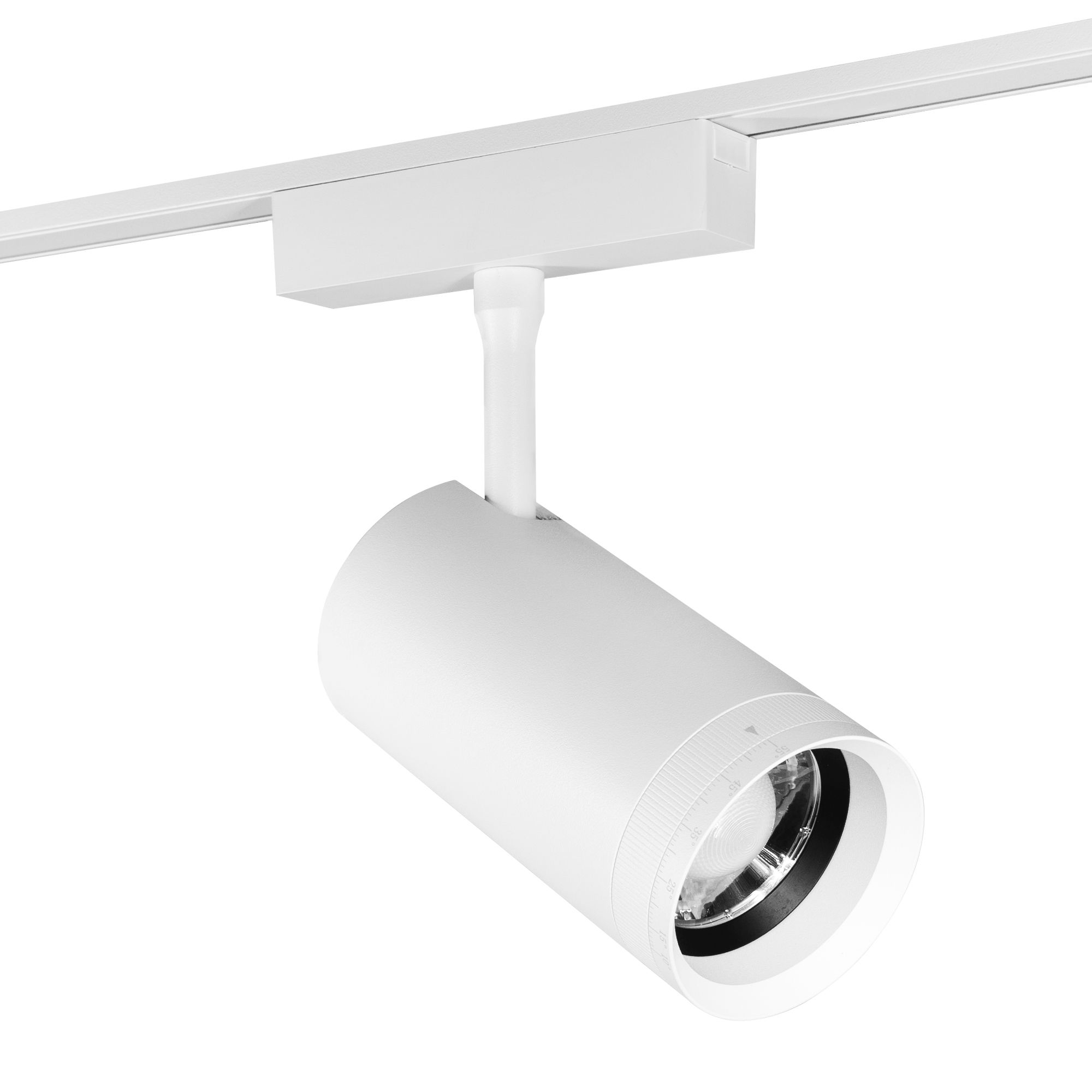 Laser Ultra Slim Magnetic Track LED Zoom Lens 10-55° Dimmable Spotlight ...