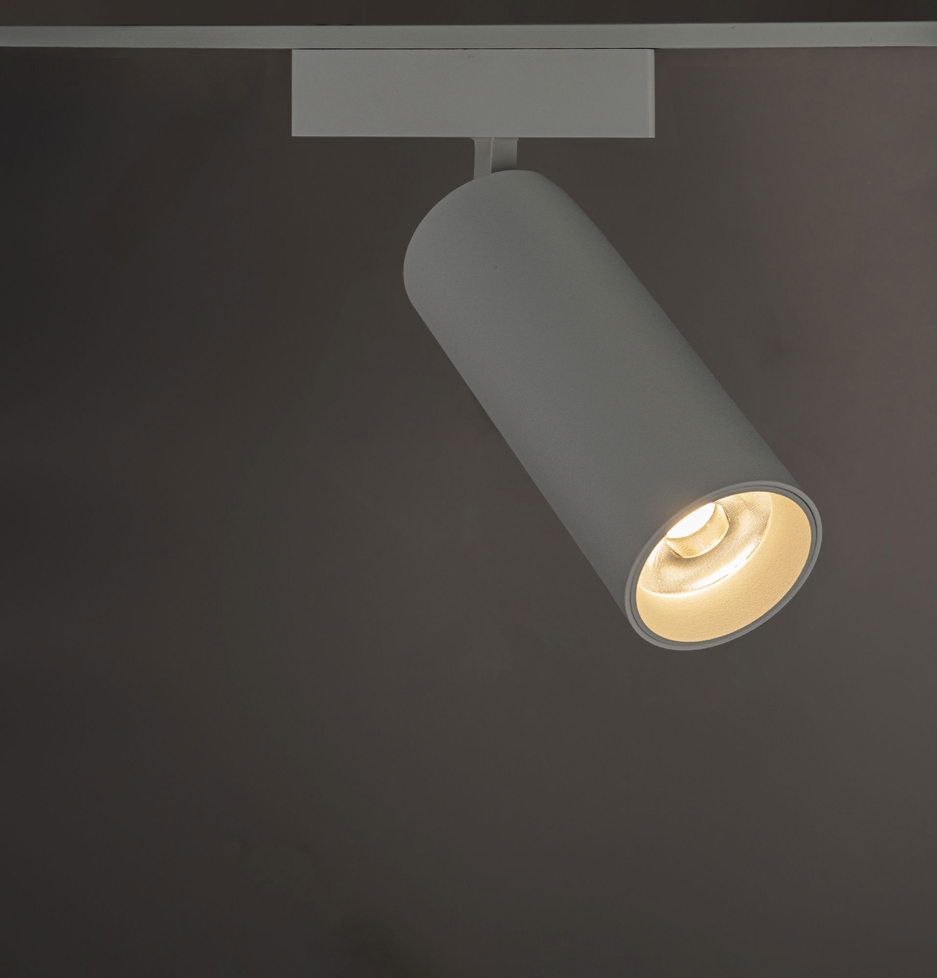 Laser Ultra Slim Magnetic Track LED Adjustable Long Spotlight 48V White ...