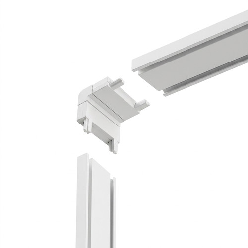 Laser Ultra Slim Magnetic 6mm Surface Track 48V White 2000mm | Mr ...