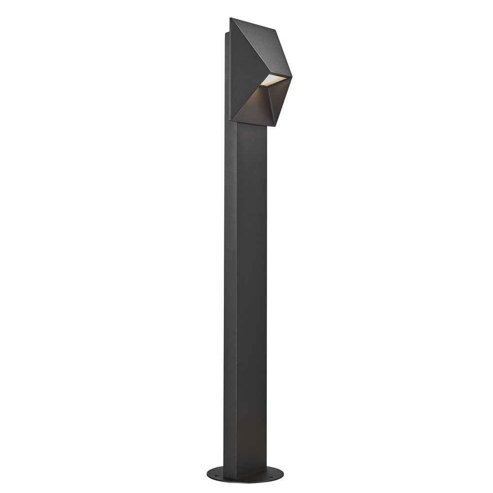 Pontio Outdoor Garden Bollard Light Black 25W | Mr Resistor Lighting