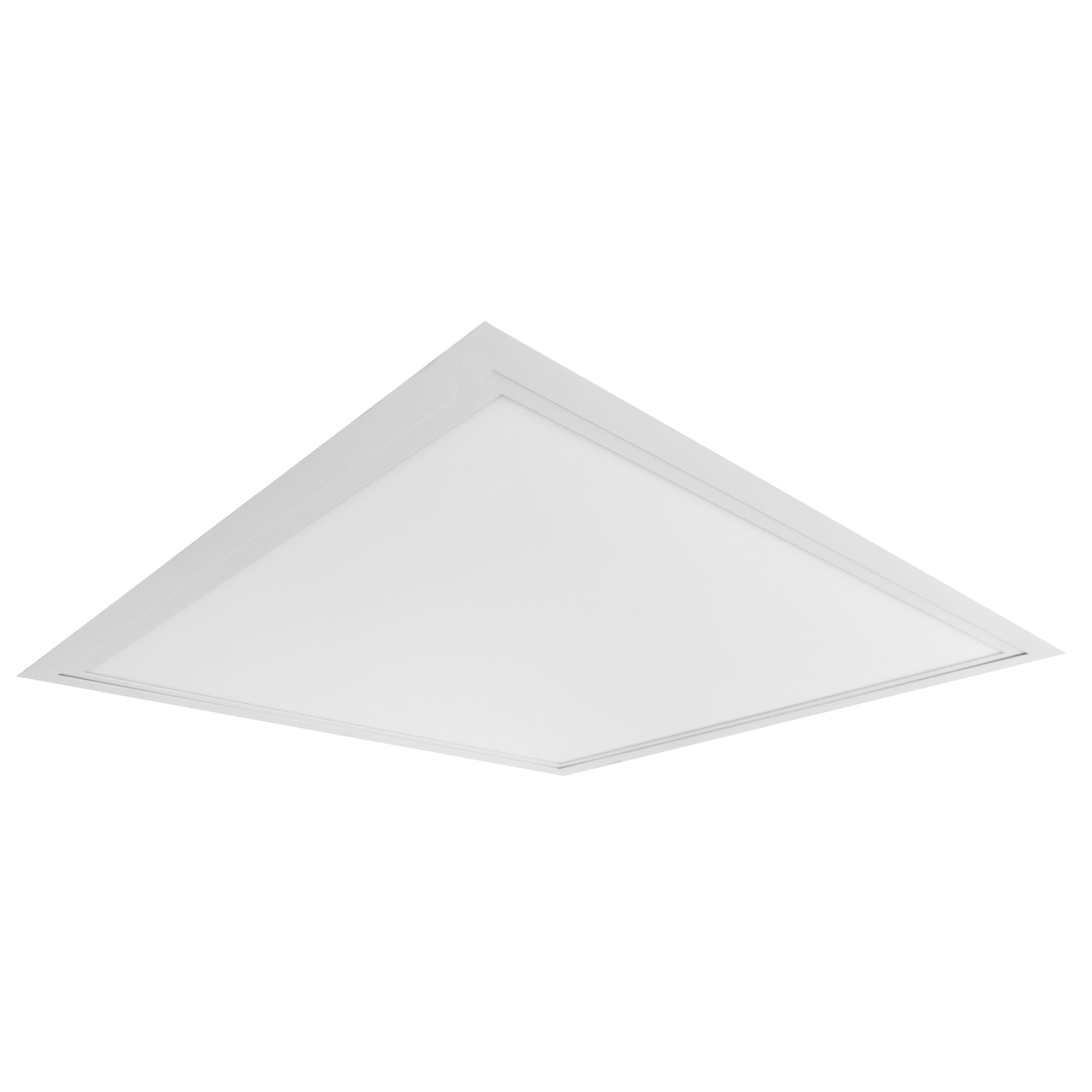 LED Panel 24V 600 x 600 mm Recessed Frame Kit RGBC 4000K Warm White 36W ...