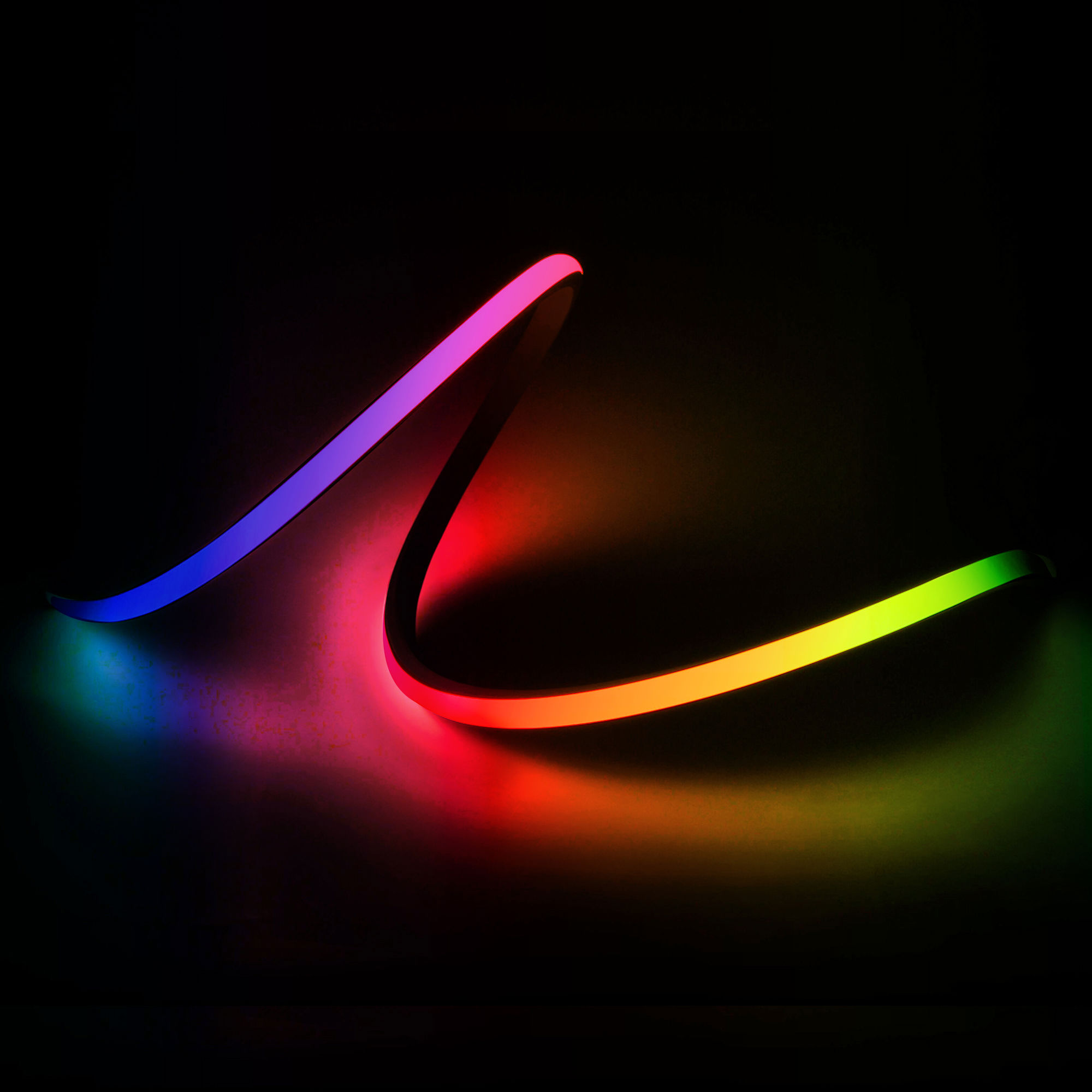 FLXible Neon 2 RGB 24V - Vertical Bend (12mm) 5m RGB Colour Change | Mr ...