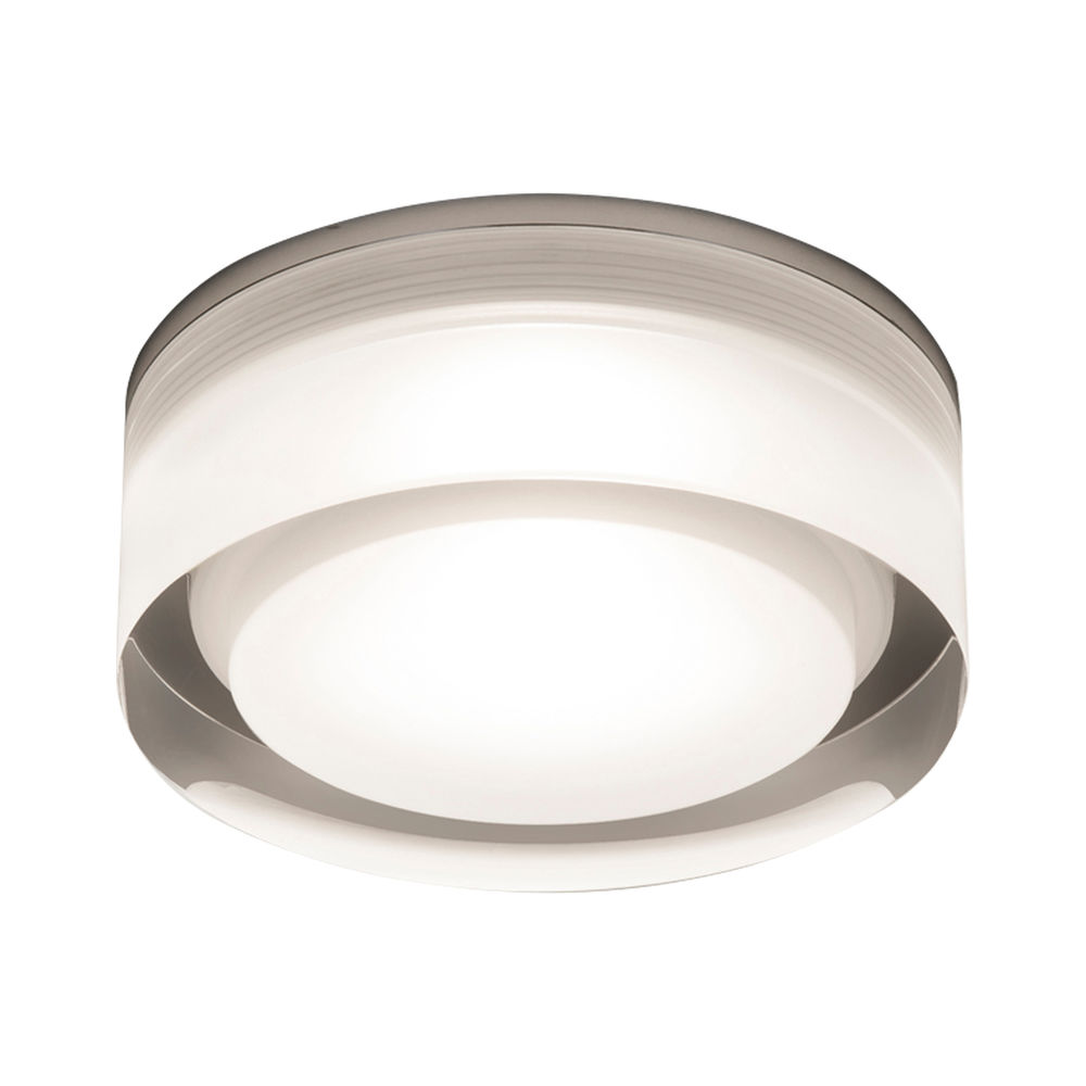 Vancouver Surface Downlight Round 90 LED Clear Acrylic 6W 3000K Warm ...