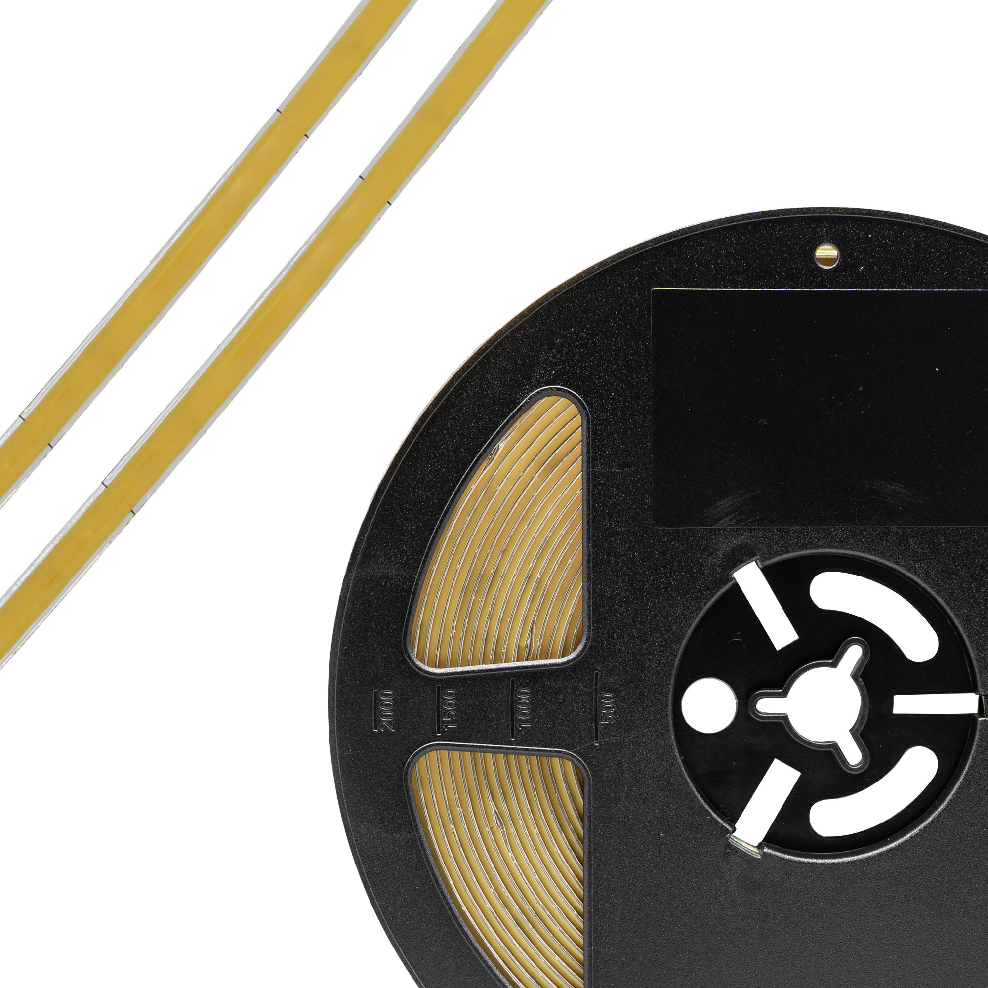 LED Tape COB Ultra Slim True Seamless 5mm 10M 24V 50W 2700K Warm White ...