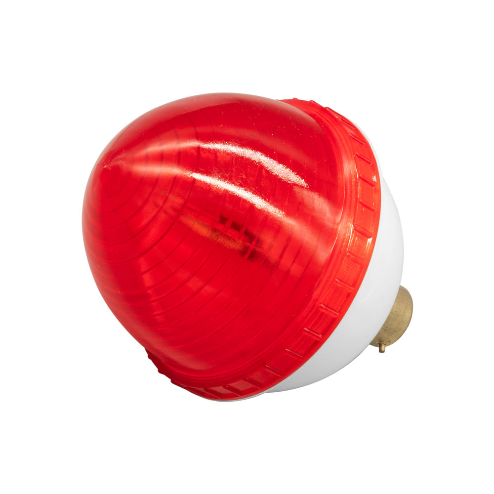 Strobe Ball (Bayonet Cap) Red | Mr Resistor Lighting