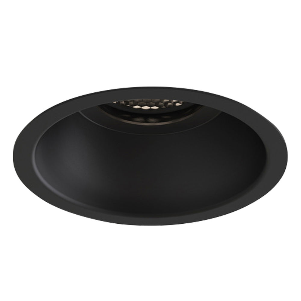 Minima Slimline IP65 Anti-Glare Fire-Rated Downlight 240V 6W Black | Mr ...