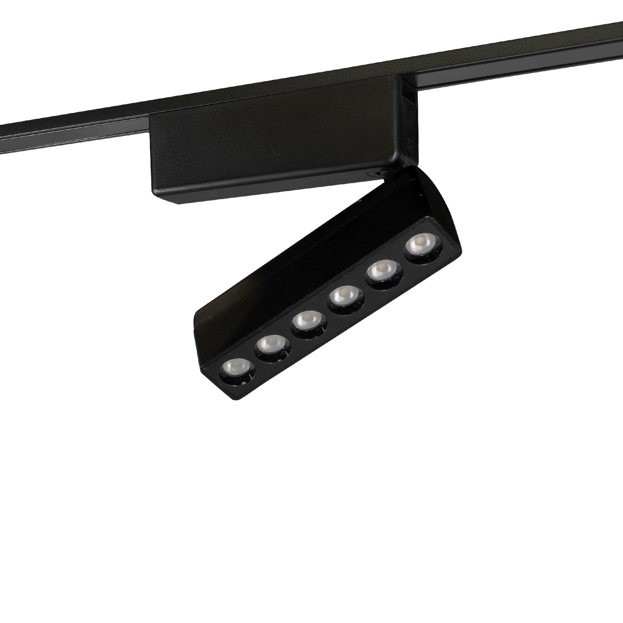 Laser Ultra Slim Magnetic Track LED Focus Wall Washer 48V Black 10W ...