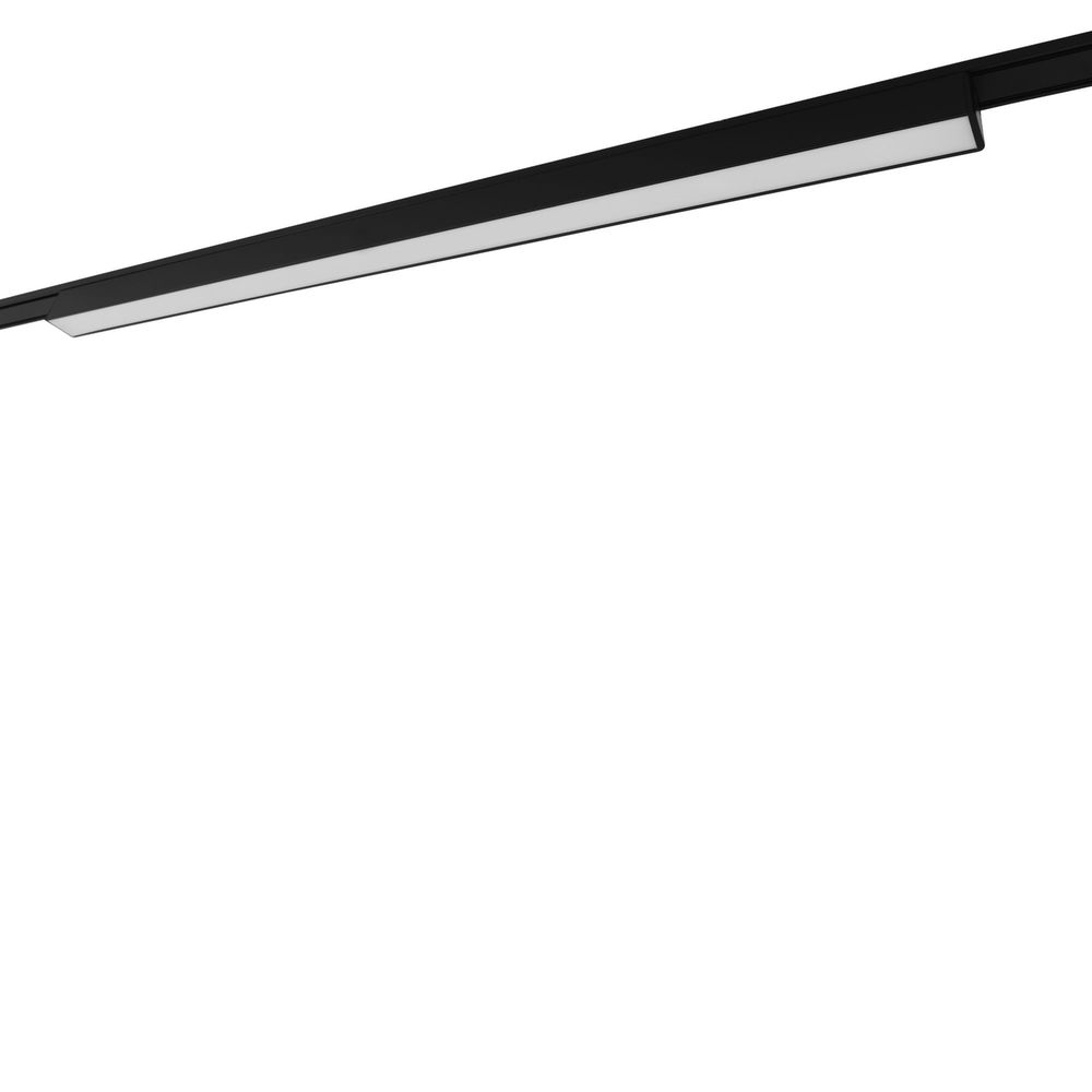 Laser Ultra Slim Magnetic Track Dimmable LED Panel Black 20W 3000K Warm ...