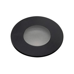 Phantom Anti-Glare Mini Matt Black Round Recessed Uplight 25° 700mA ...