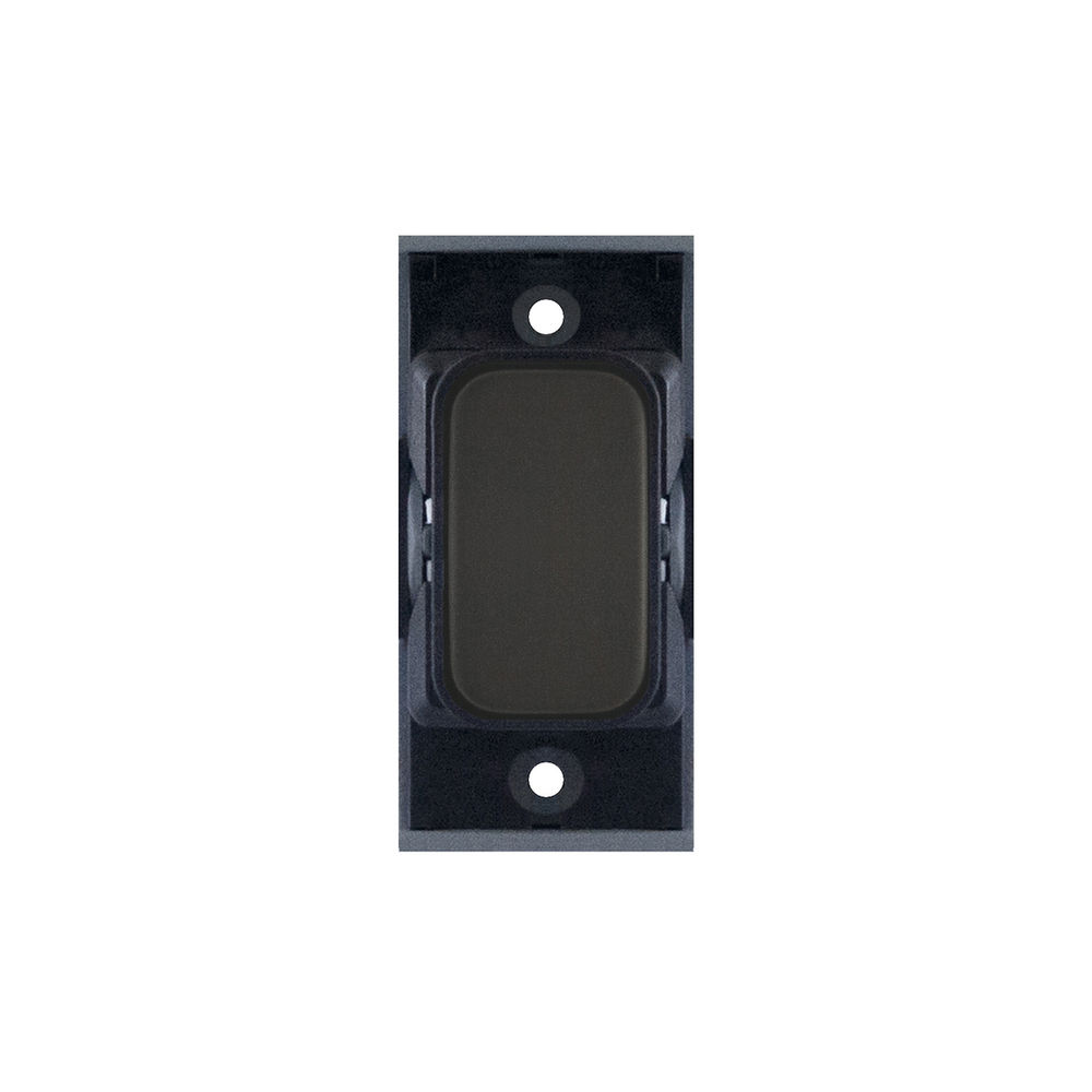Screwless Blank Grid Module Blanking Module Dark Bronze | Mr Resistor ...