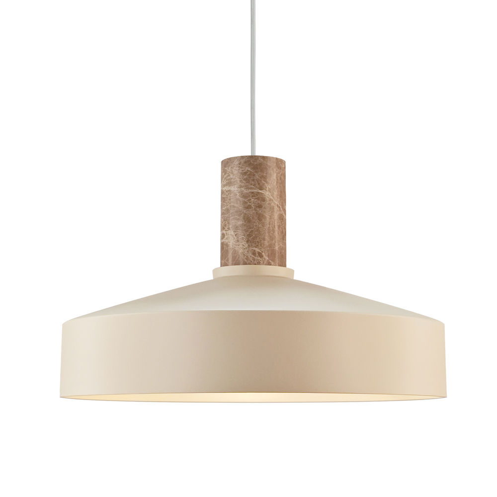 Elvas Pendant Light Beige 60W | Mr Resistor Lighting