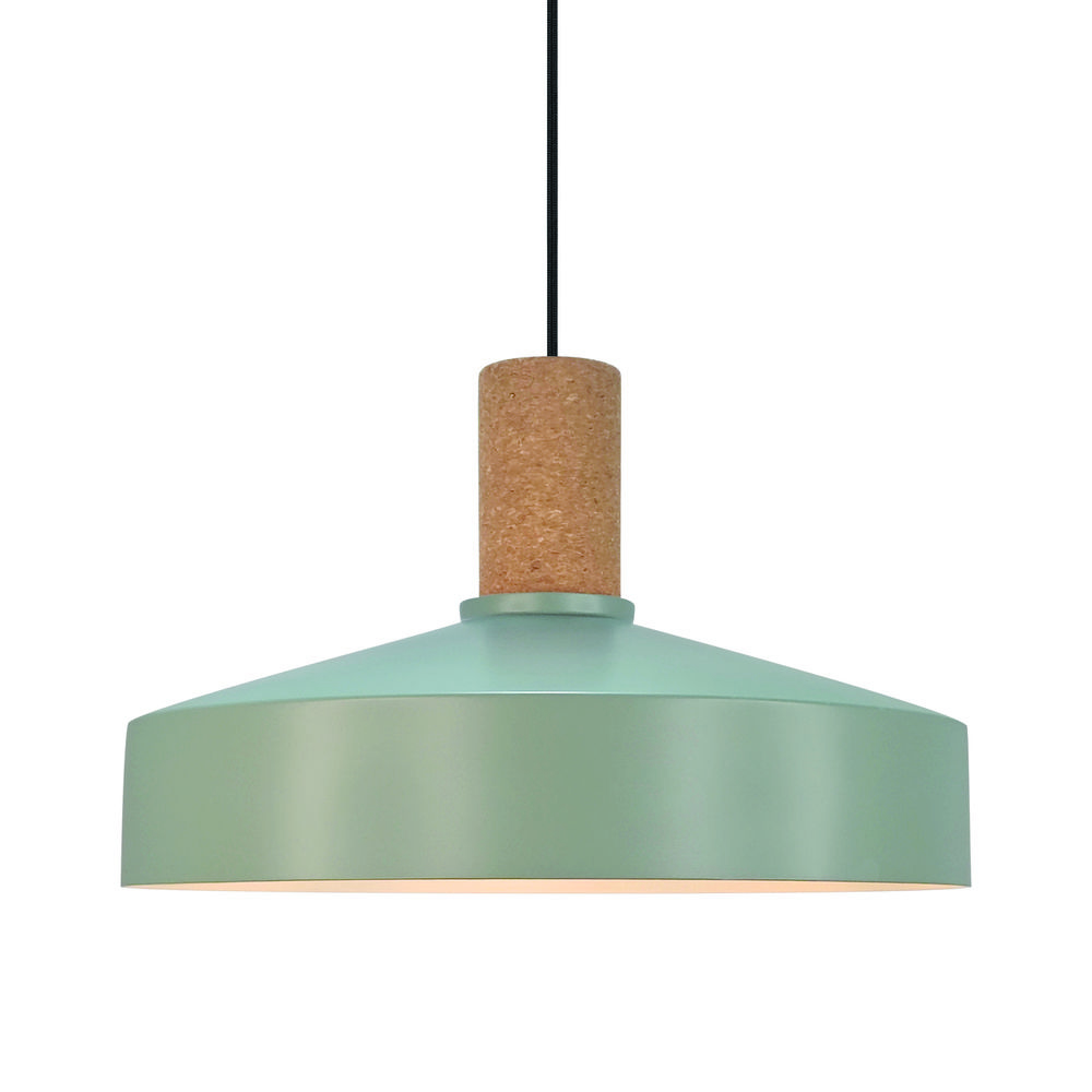 Elvas Pendant Light Dusty Green 60W | Mr Resistor Lighting