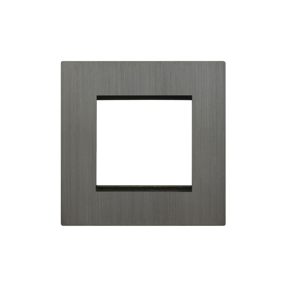 Renaissance Euro Plate 2 Gang Umber Bronze | Mr Resistor Lighting