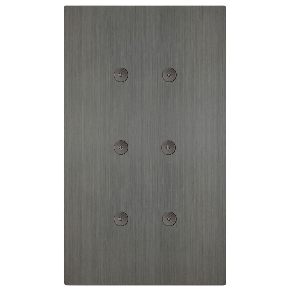 Renaissance Control Switch Round Buttons with LED 6 Gang Push button ...